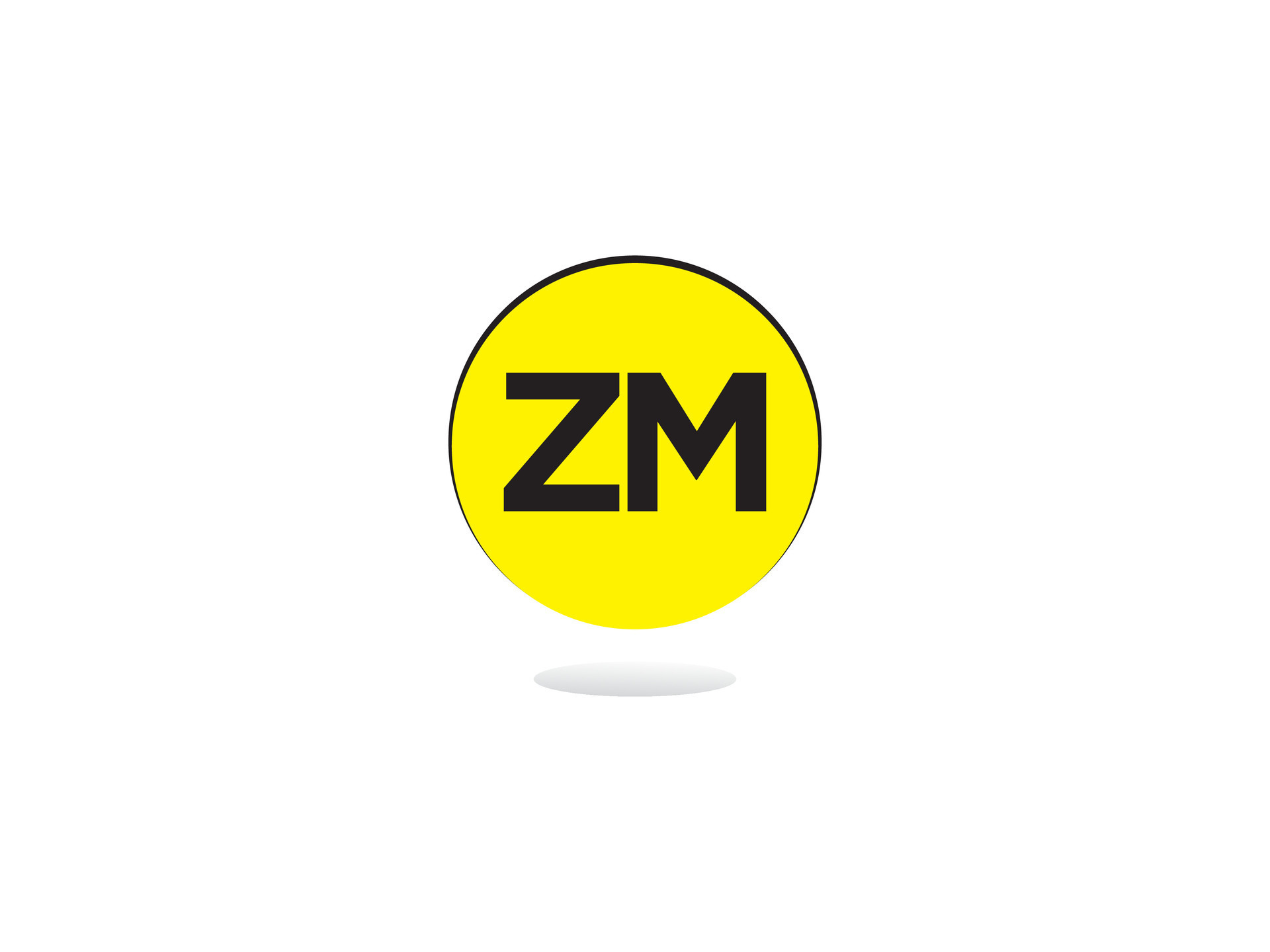 Monogram Zm Logo Icon, Initial Zm mz Luxury Circle Logo Letter Design ... Monogram Zm Logo Icon, Initial Zm mz Luxury Circle Logo Letter Design ...