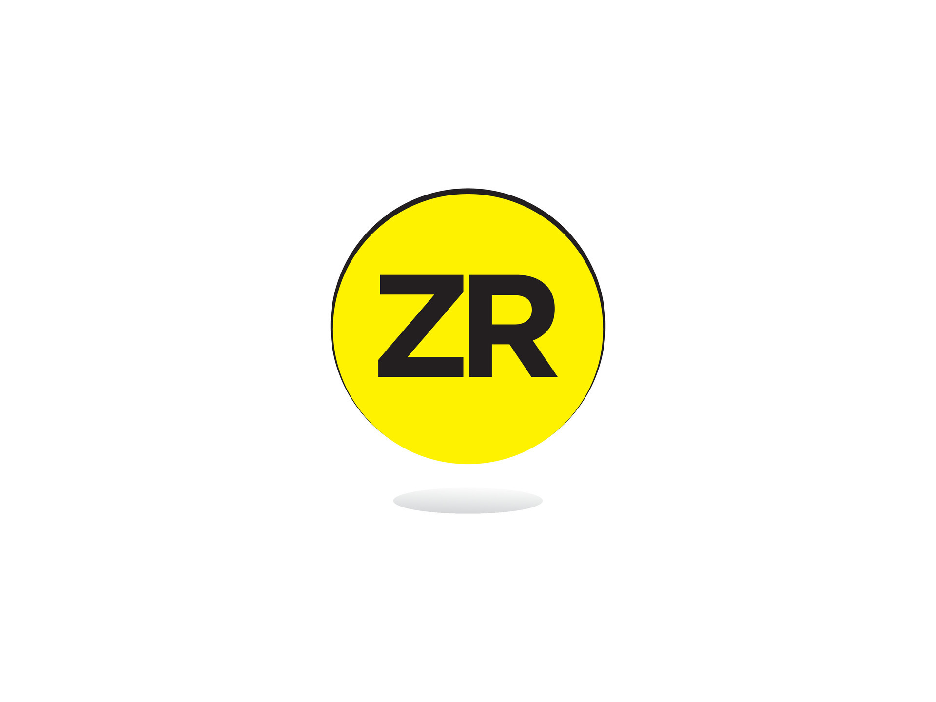 Monogram Zr Logo Icon, Initial Zr rz Luxury Circle Logo Letter Design ... Monogram Zr Logo Icon, Initial Zr rz Luxury Circle Logo Letter Design ...