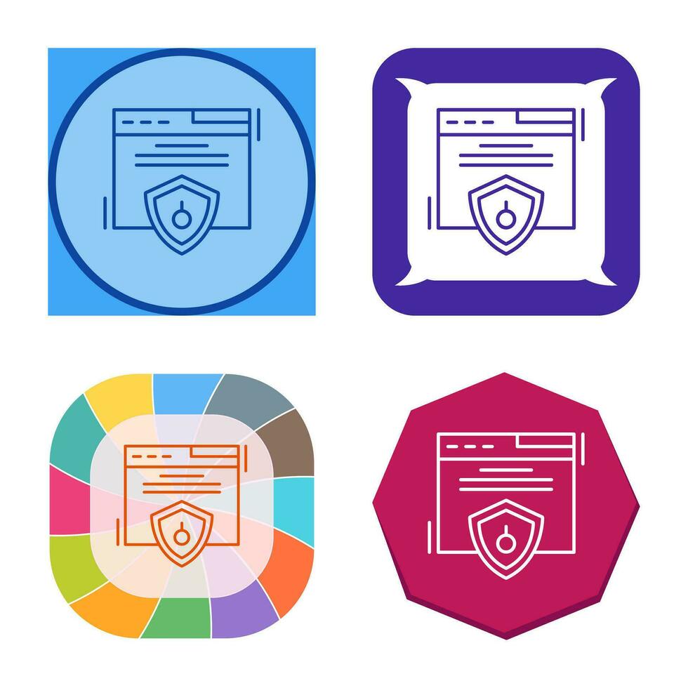 Web Security Vector Icon 31731311 Vector Art At Vecteezy