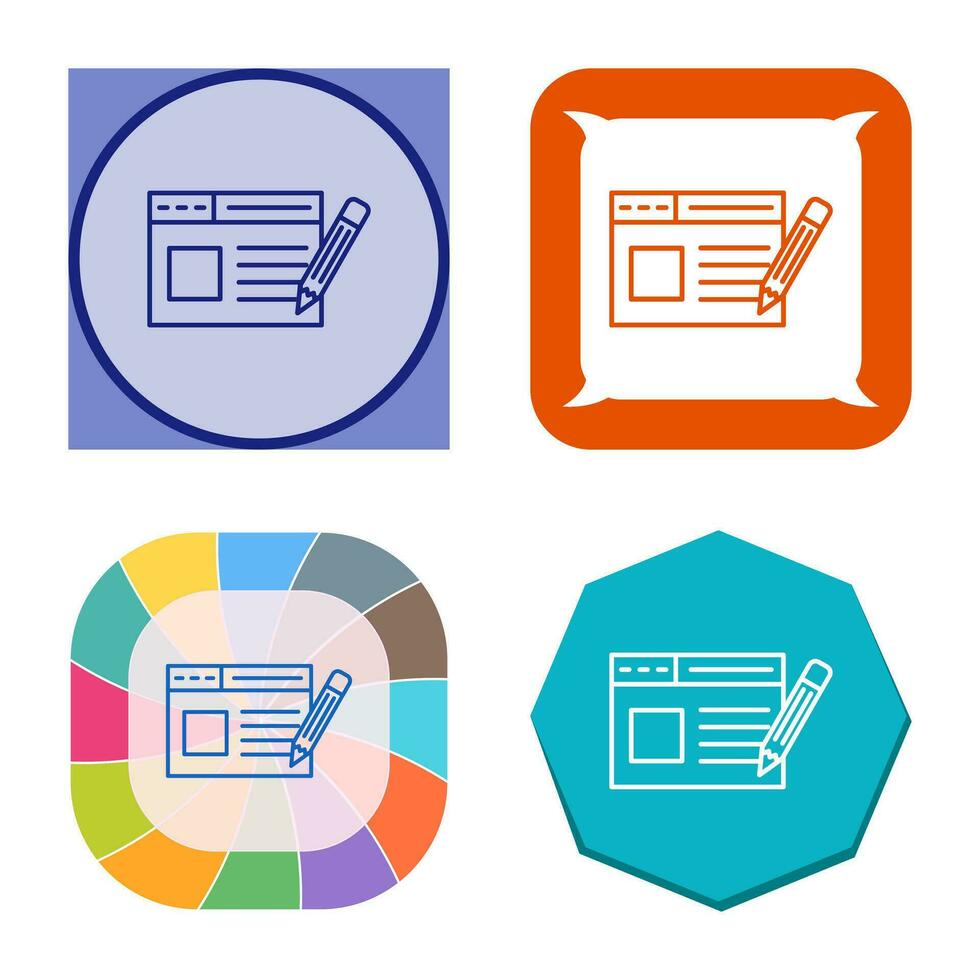 Web Page Vector Icon 31732492 Vector Art at Vecteezy