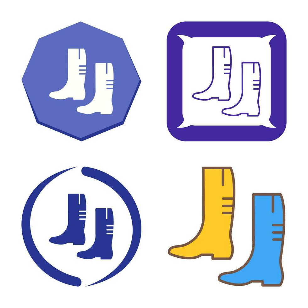 Gardening Boots Vector Icon 31732910 Vector Art at Vecteezy