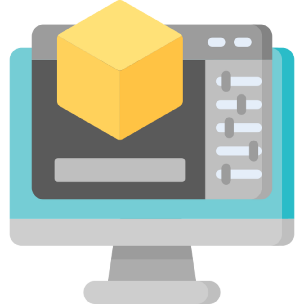 3d modeling icon design 31737526 PNG