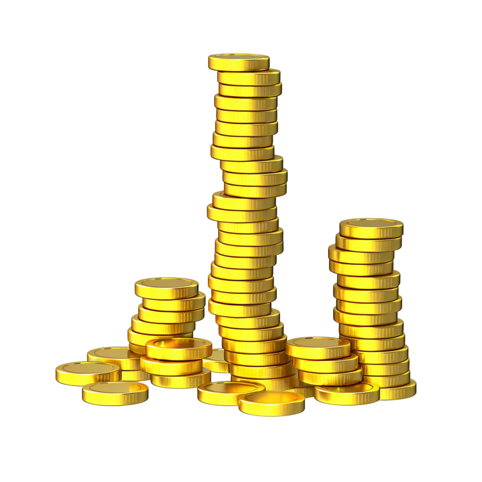Gold Pile Png