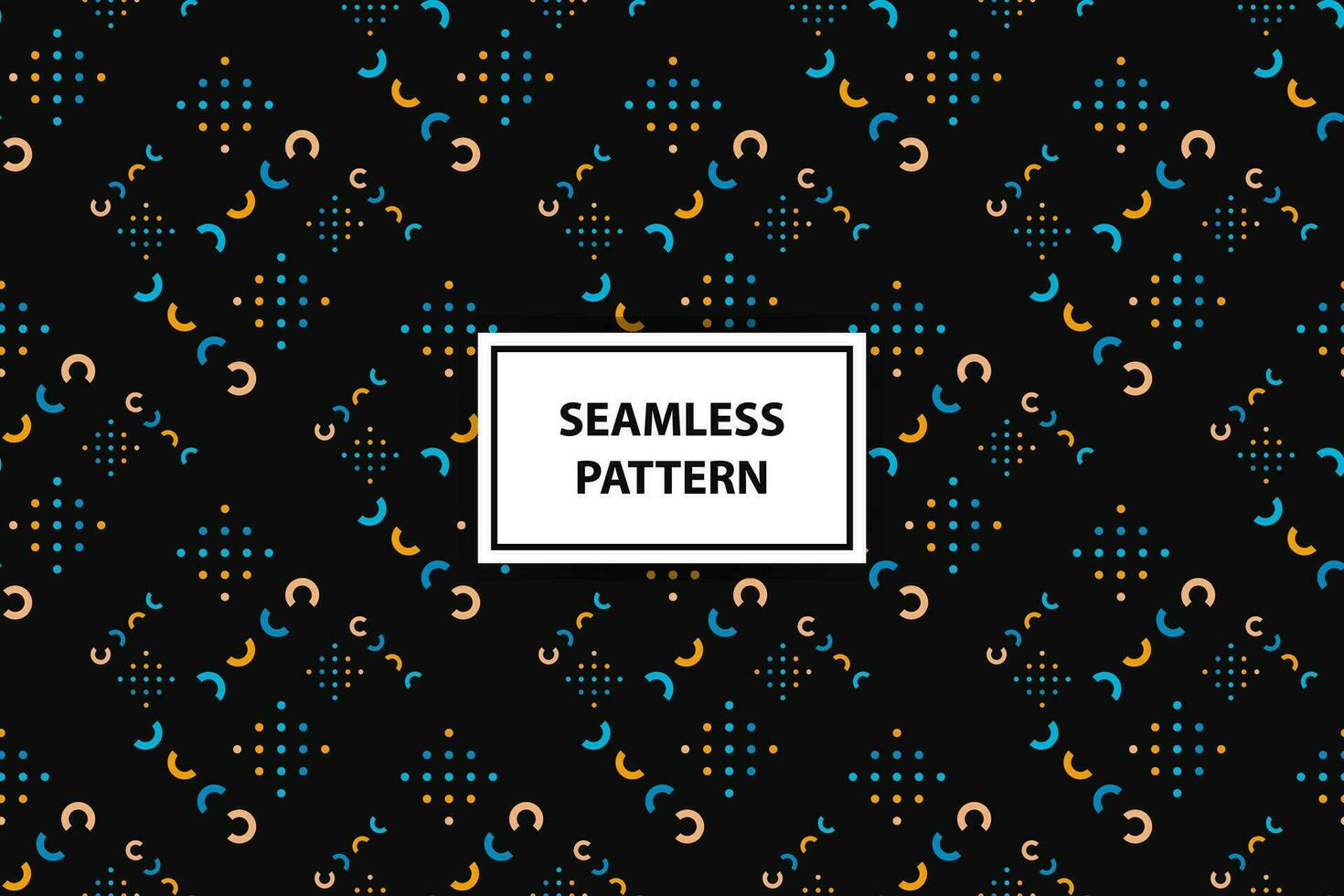 Black Geometric seamless pattern. Abstract geometric graphic design ... Black Geometric seamless pattern. Abstract geometric graphic design ...