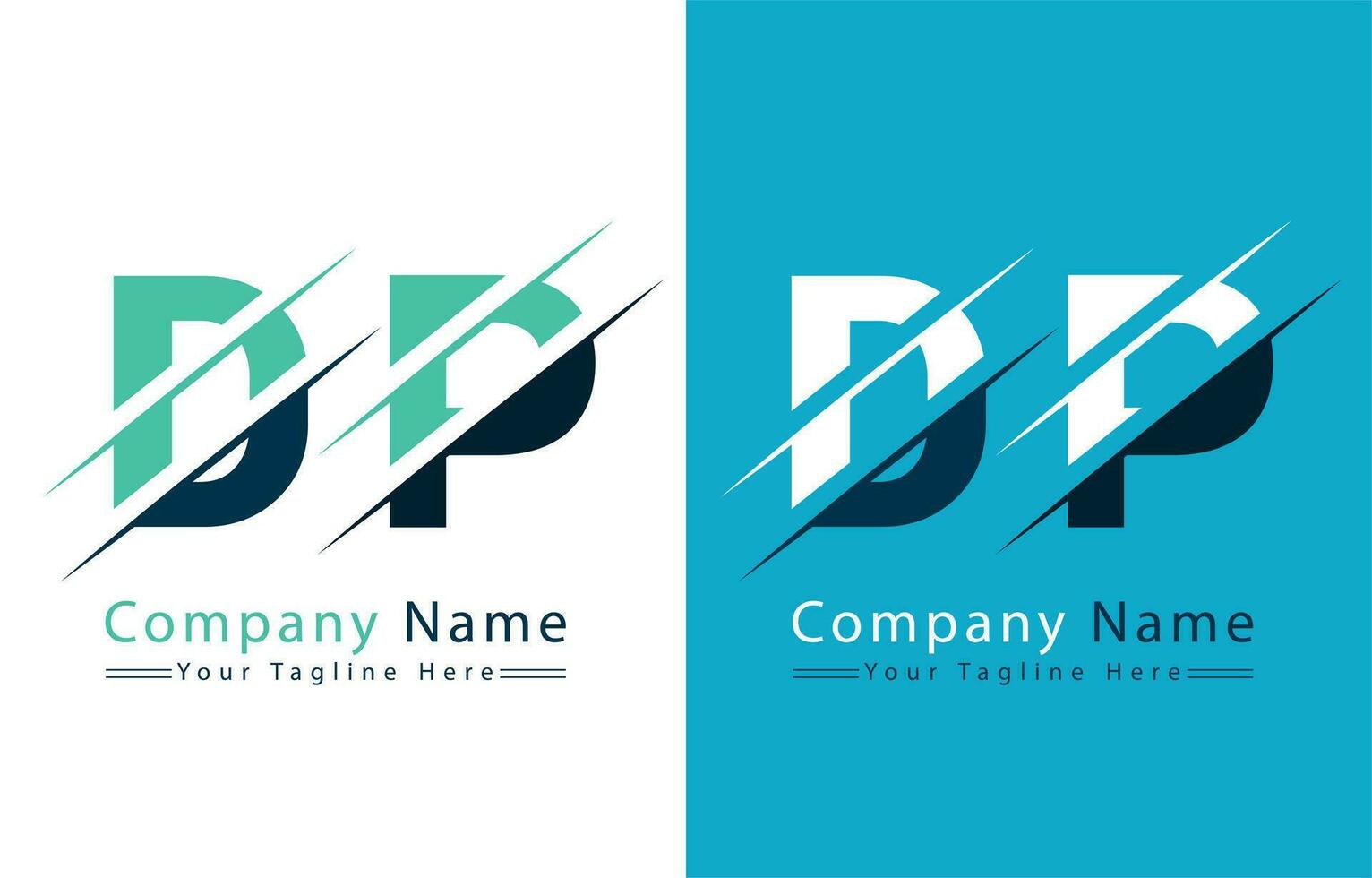 DP Letter Logo Design Template. Vector Logo Illustration 31745171 Vector Art at Vecteezy