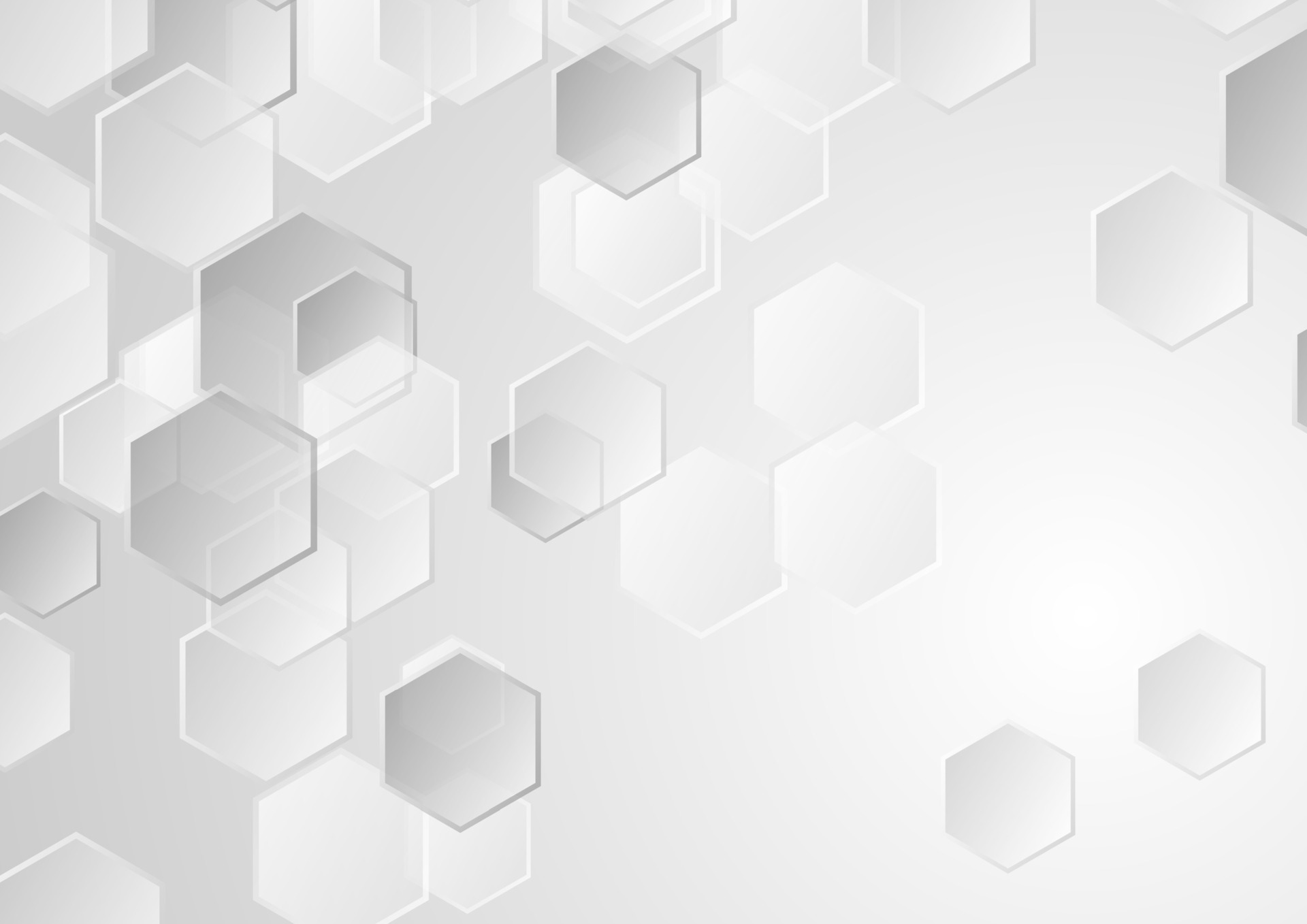 Grey glossy hexagons abstract geometric background 31755725 Vector Art ...