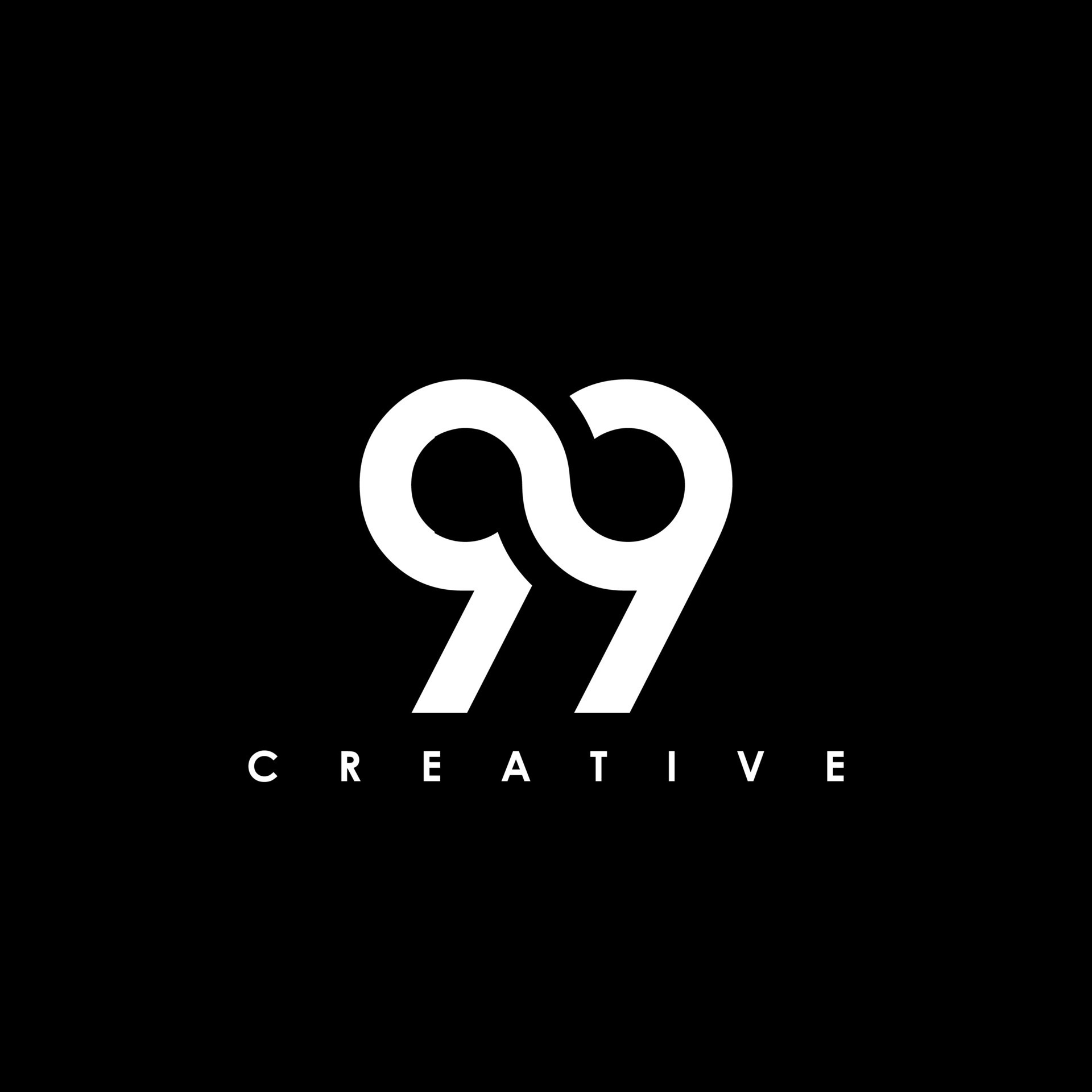 99 Letter Initial Logo Design Template Vector Illustration 31755822 Vector Art at Vecteezy