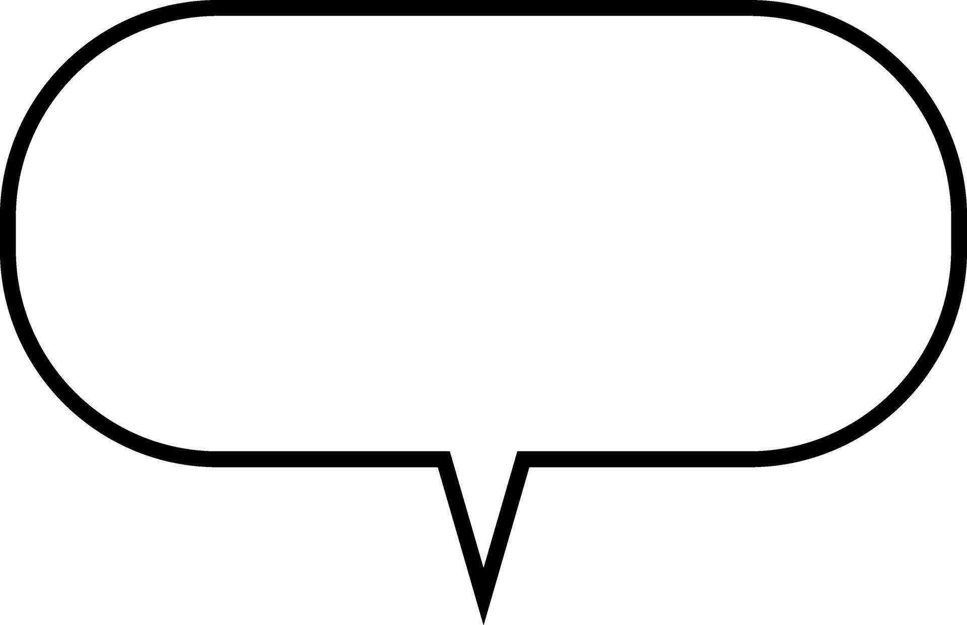 Line Speech Bubble. Talk bubble. Speak bubble text, chatting box, Empty ...