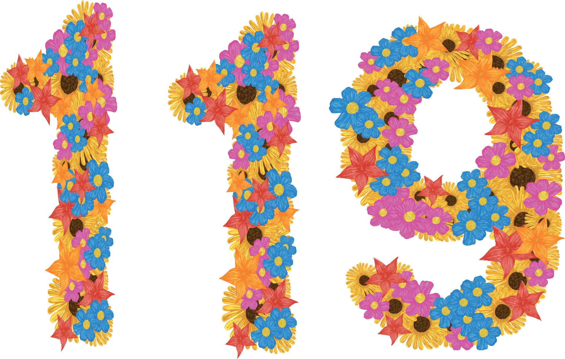 number 119 vector design 31758441 Vector Art at Vecteezy