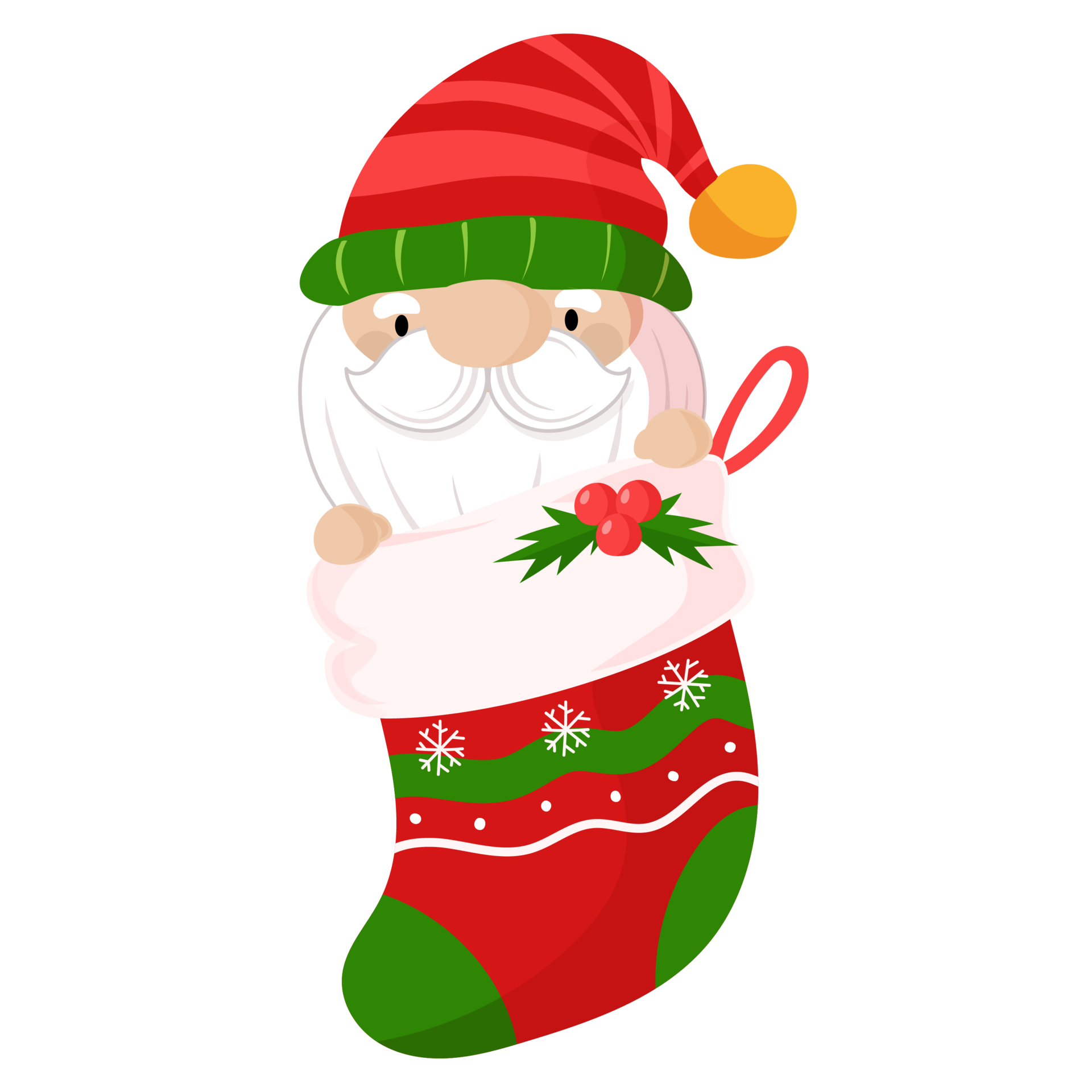 Christmas Sack Clipart. Gnomes Merry Christmas 31760826 PNG