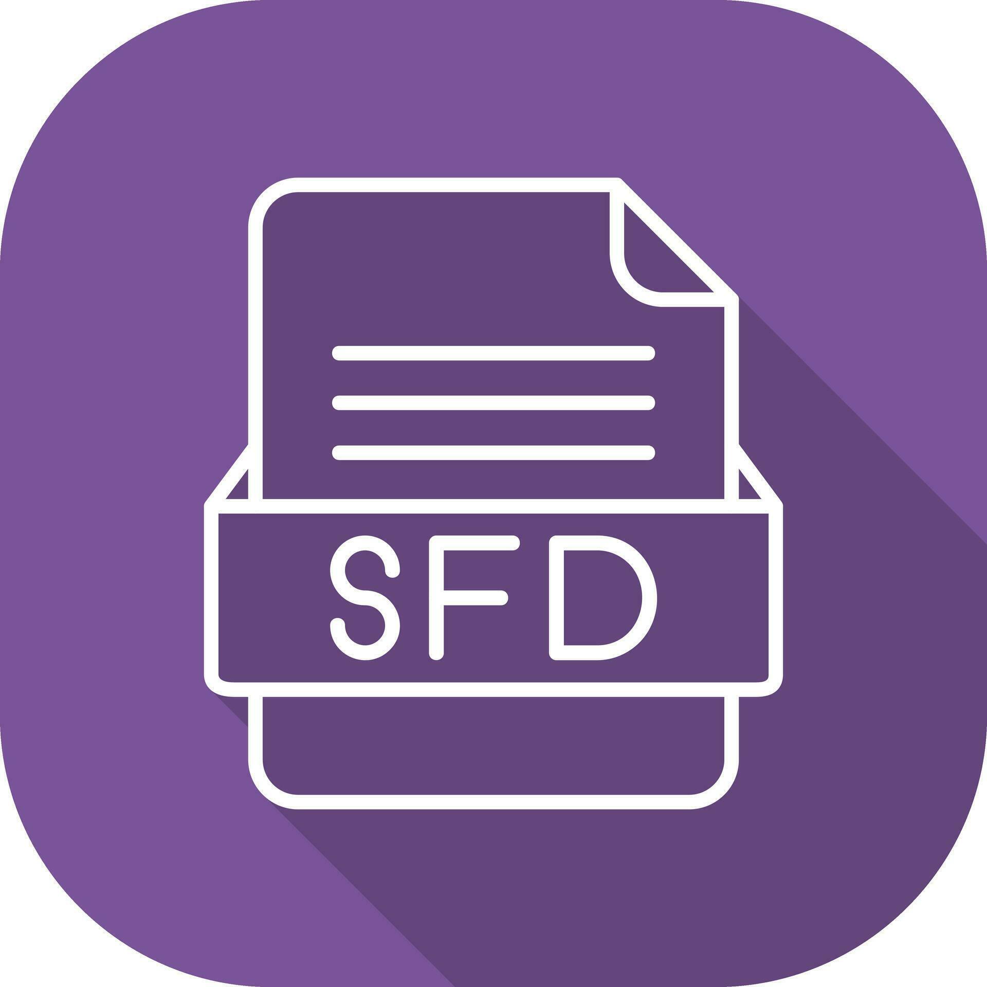 SFD File Format Vector Icon 31762726 Vector Art at Vecteezy