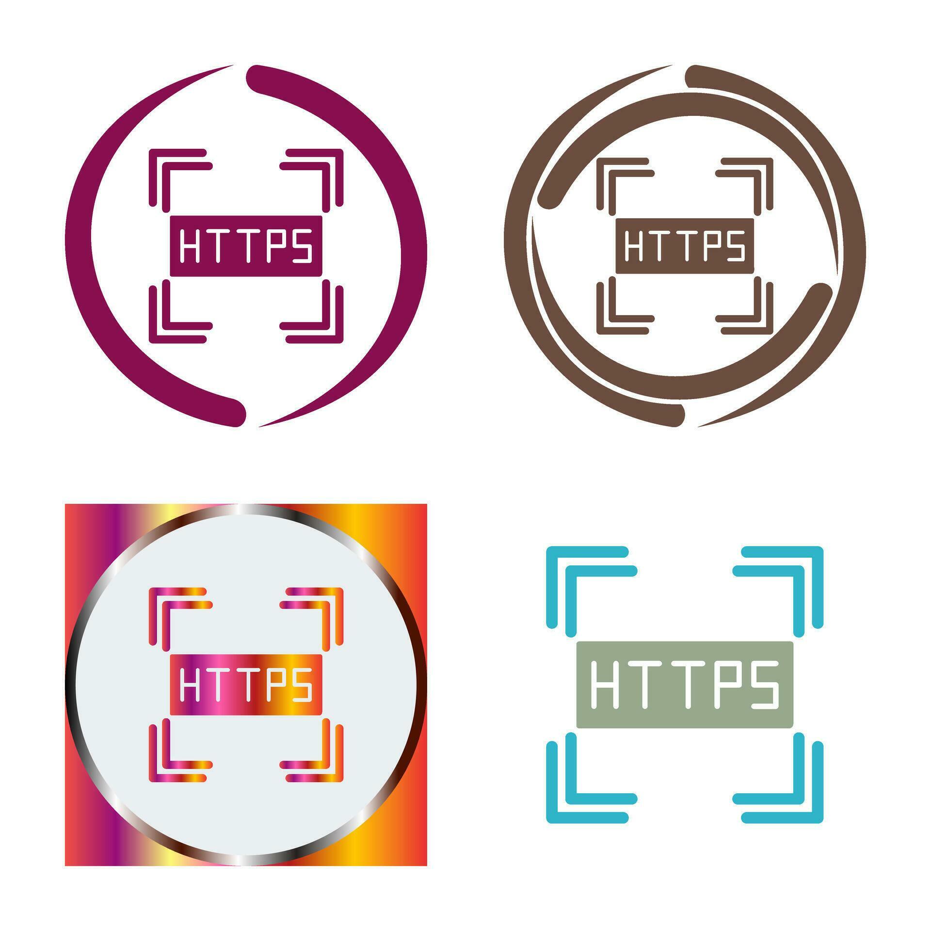 Https Vector Icon 31772858 Vector Art at Vecteezy