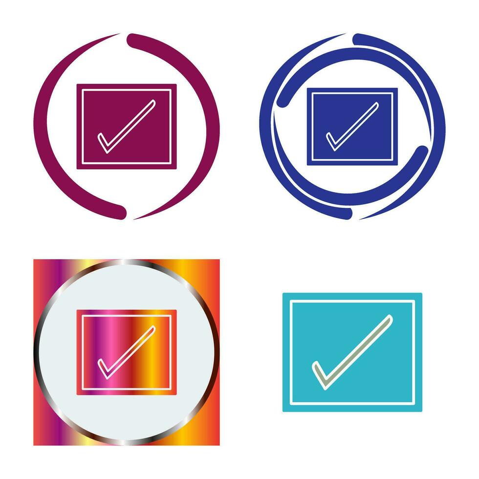 Checkbox Vector Icon 31773357 Vector Art at Vecteezy