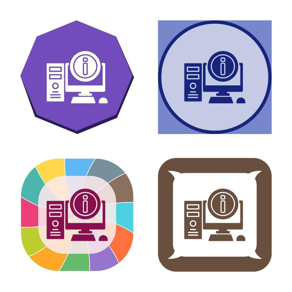 Computer Vector Icon 31774010 Vector Art at Vecteezy