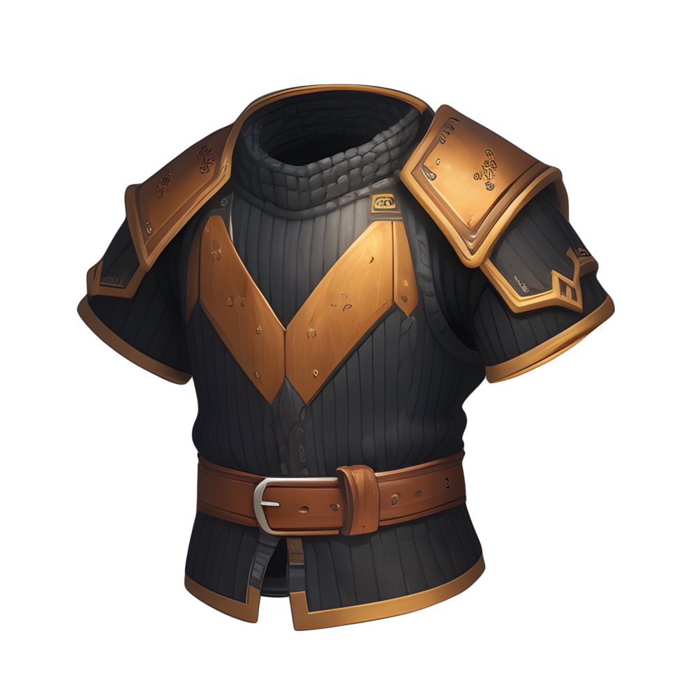 Medieval Leather Armor Game Ai Generated 31782085 Png