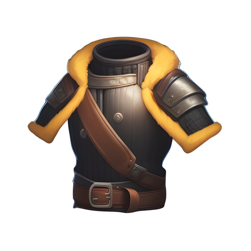 Medieval Leather Armor Game Ai Generated 31782111 Png