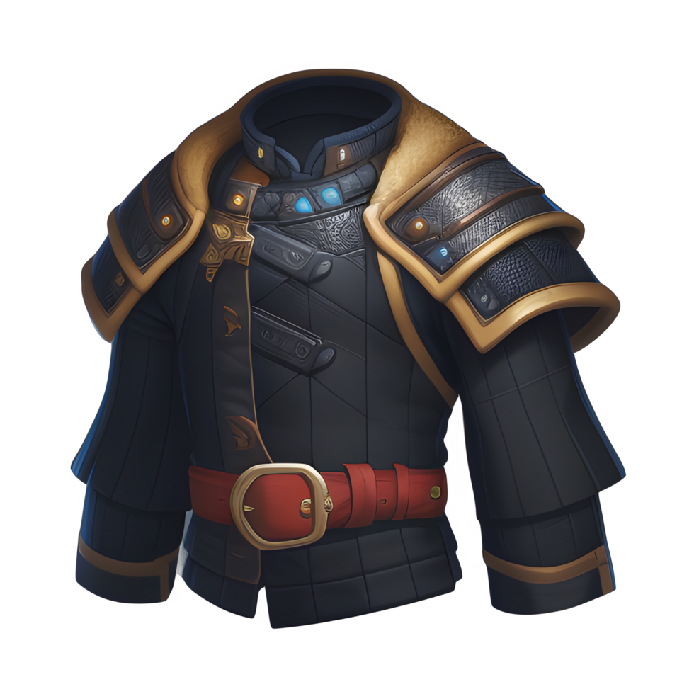 Medieval Leather Armor Game Ai Generated 31782177 Png
