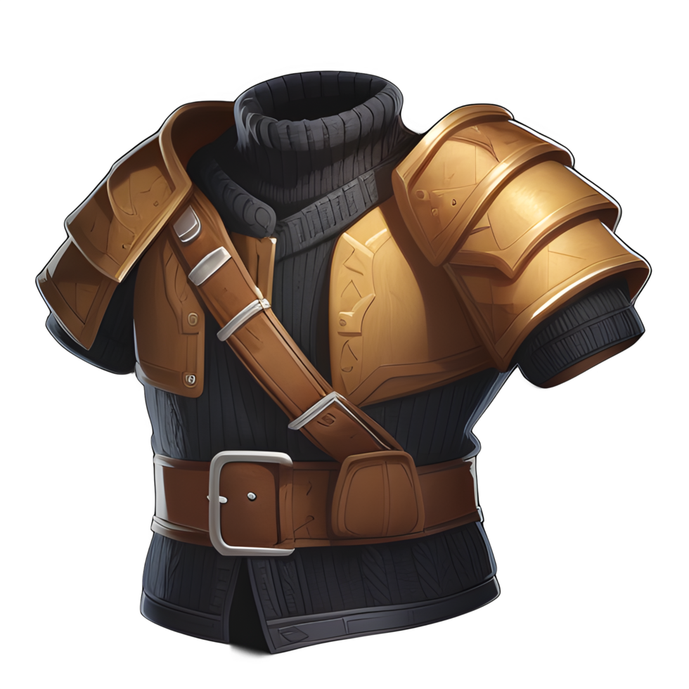 Medieval Leather Armor Game Ai Generated 31782295 Png