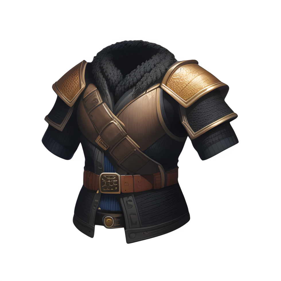 Medieval Leather Armor Game Ai Generated 31782313 Png