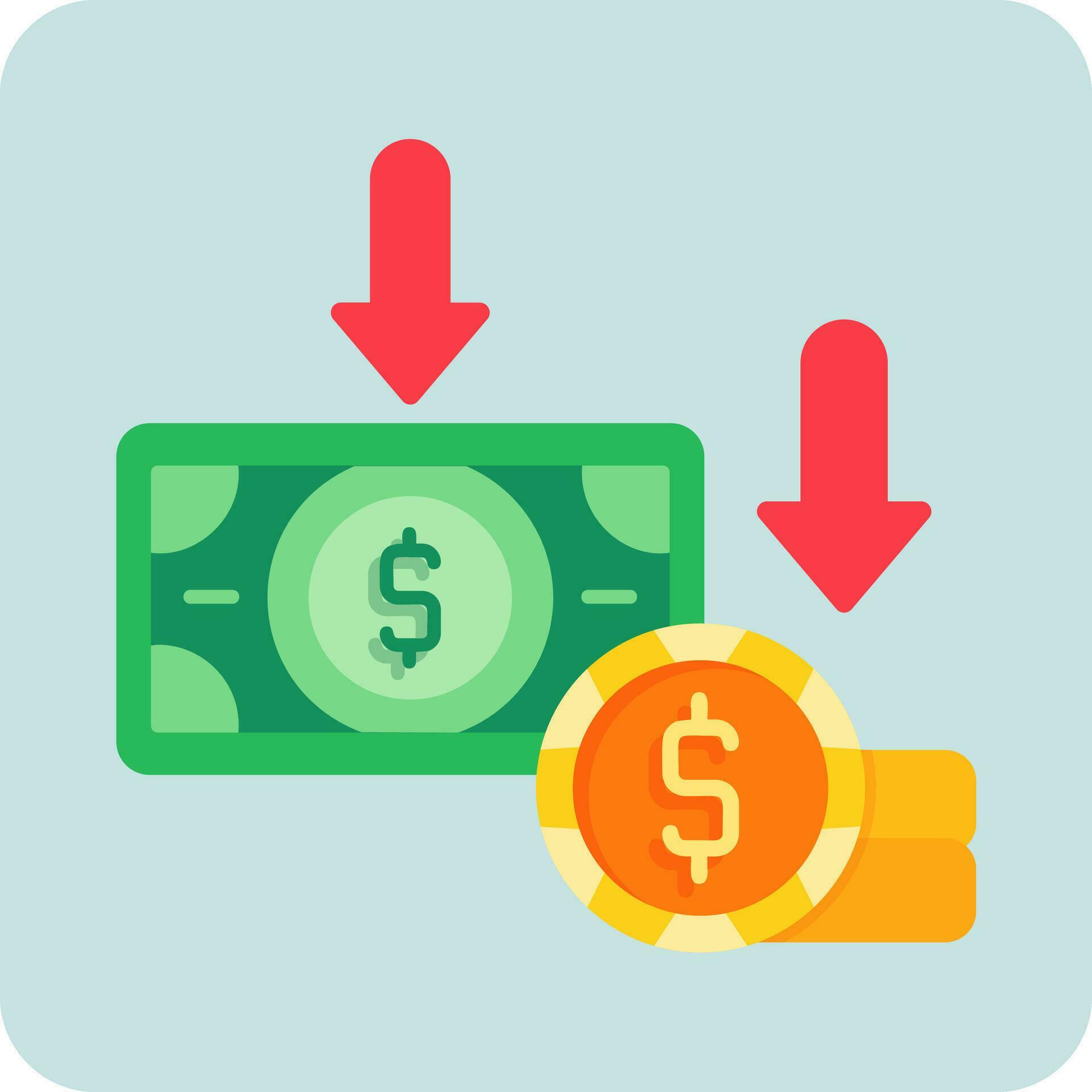 Decrease Vector Icon 31782796 Vector Art at Vecteezy