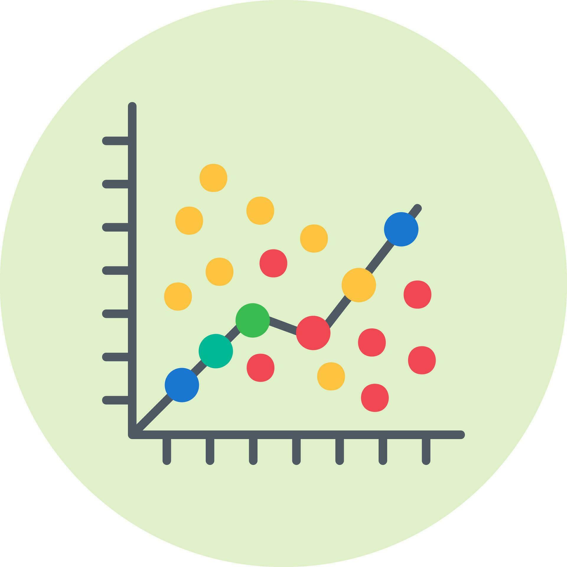 Linear Regression Vector Icon 31787789 Vector Art at Vecteezy
