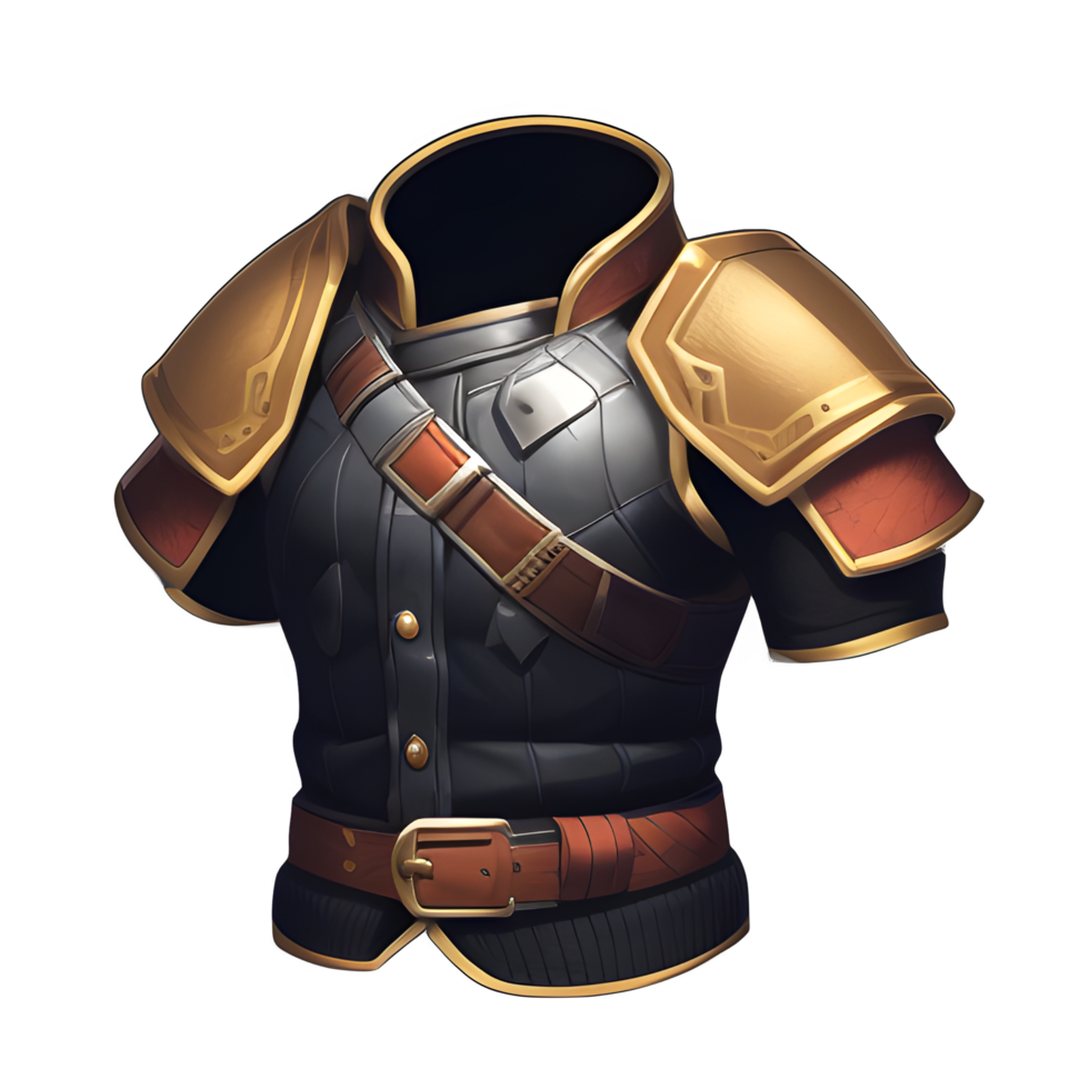 Medieval Leather Armor Game Ai Generated 31789719 Png