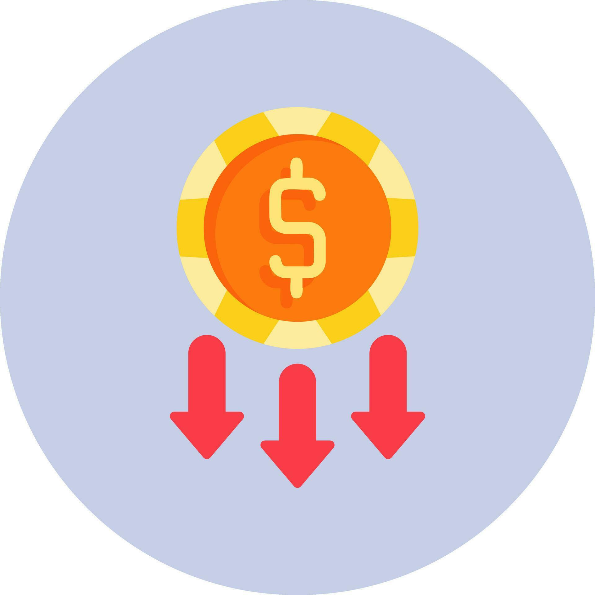 Decrease Vector Icon 31793125 Vector Art at Vecteezy