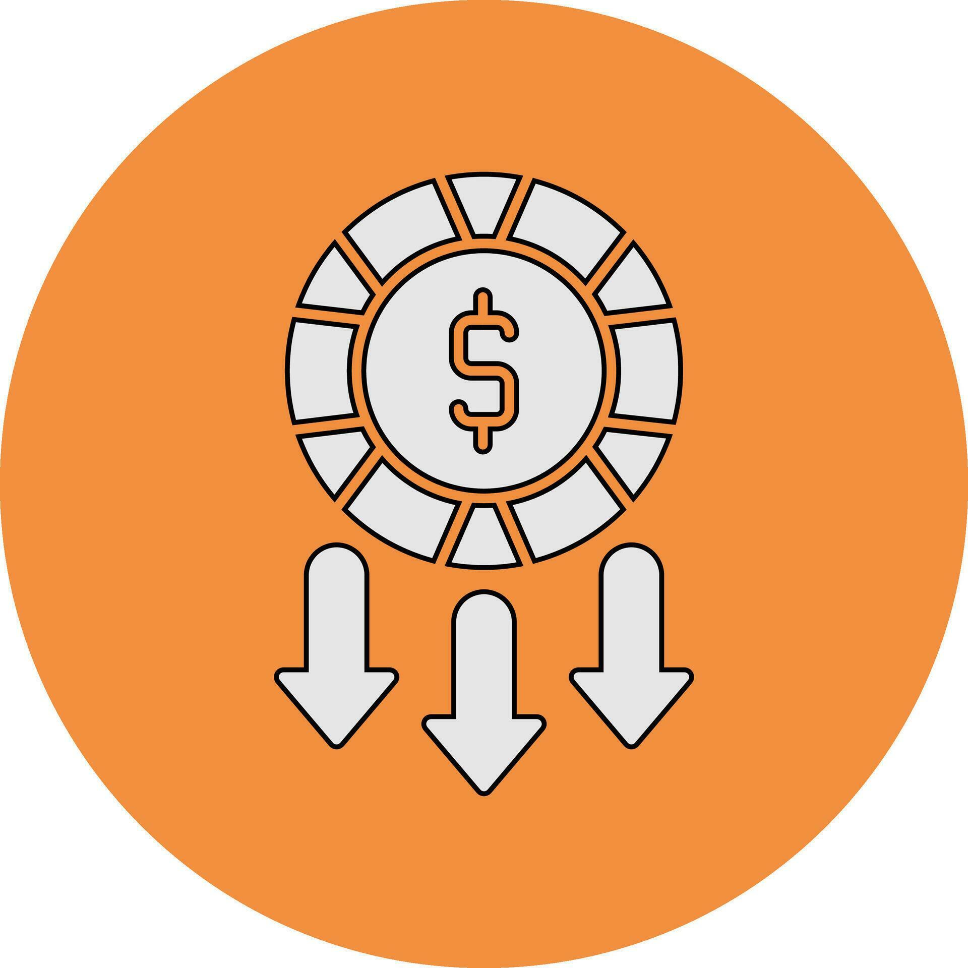 Decrease Vector Icon 31793606 Vector Art at Vecteezy