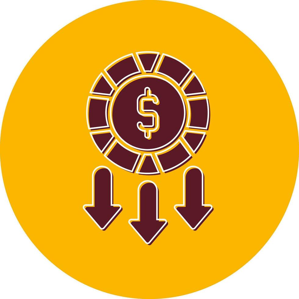 Decrease Vector Icon 31794631 Vector Art at Vecteezy