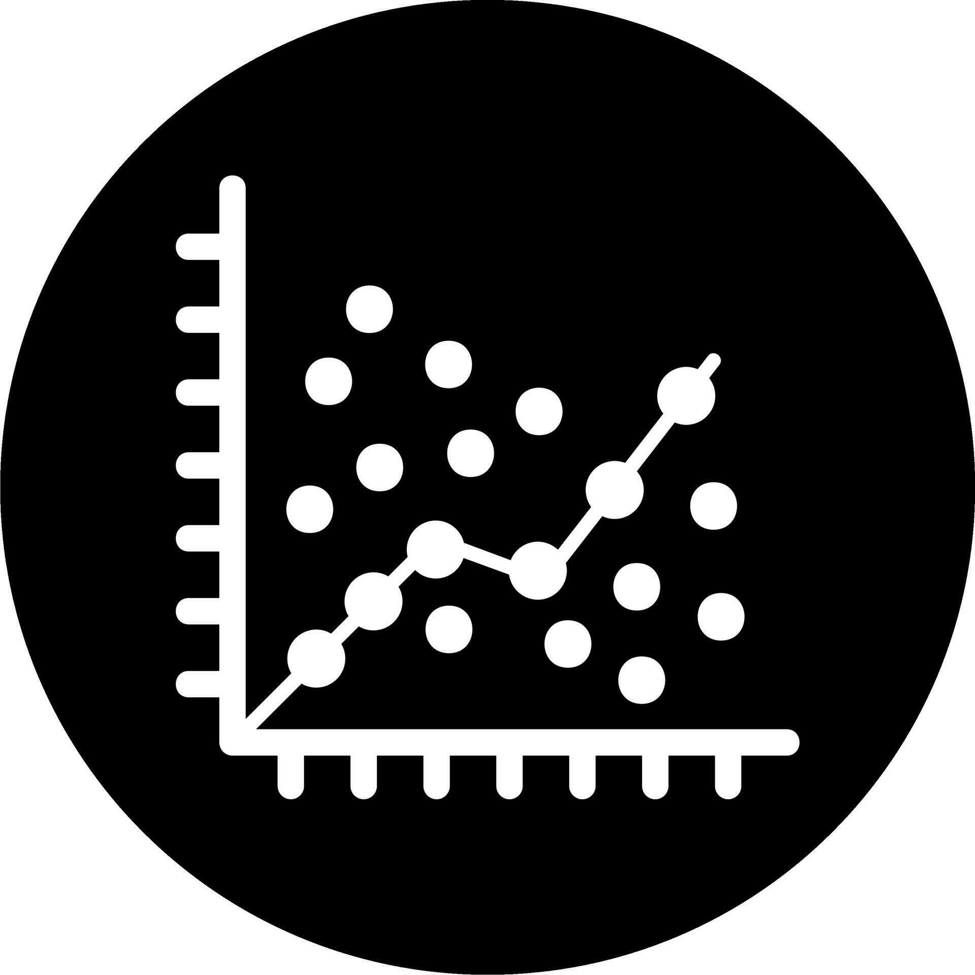 Linear Regression Vector Icon 31798011 Vector Art at Vecteezy