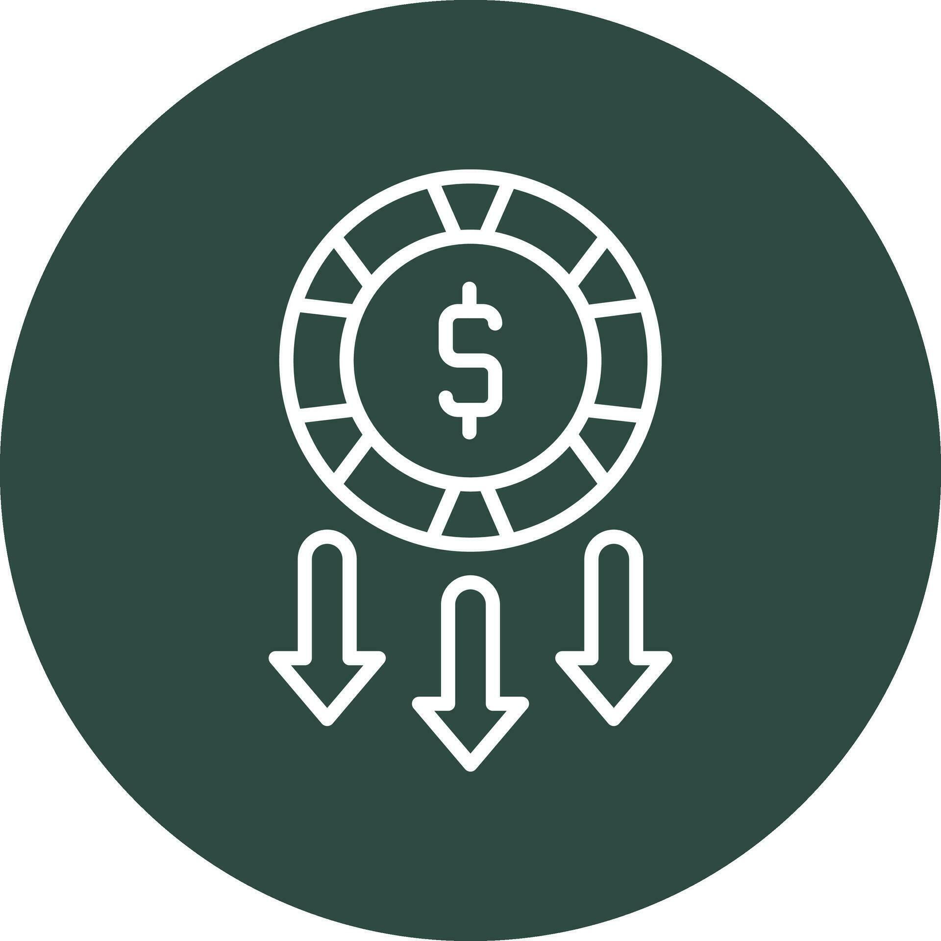 Decrease Vector Icon 31798373 Vector Art at Vecteezy