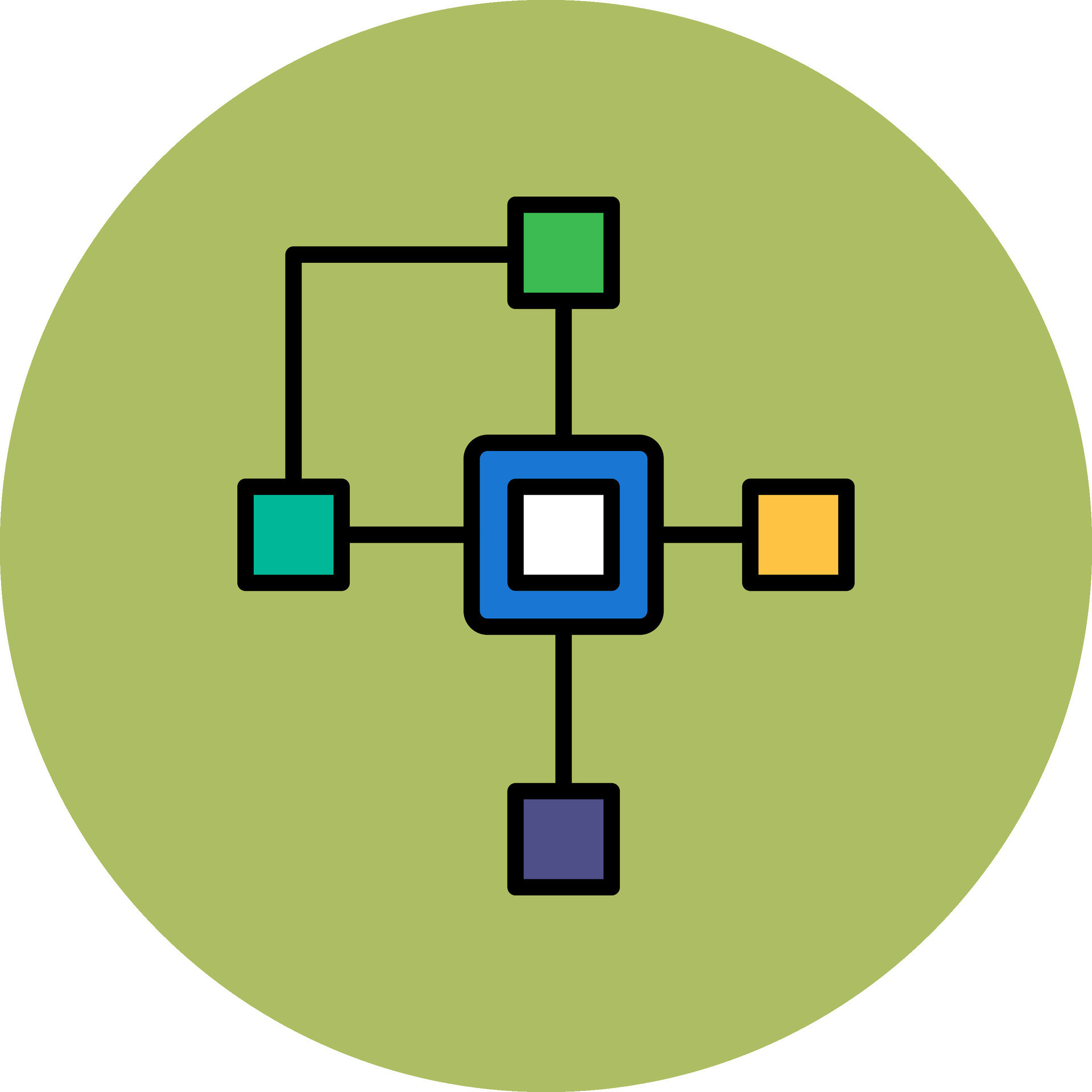 Clustering Vector Icon 31799576 Vector Art at Vecteezy