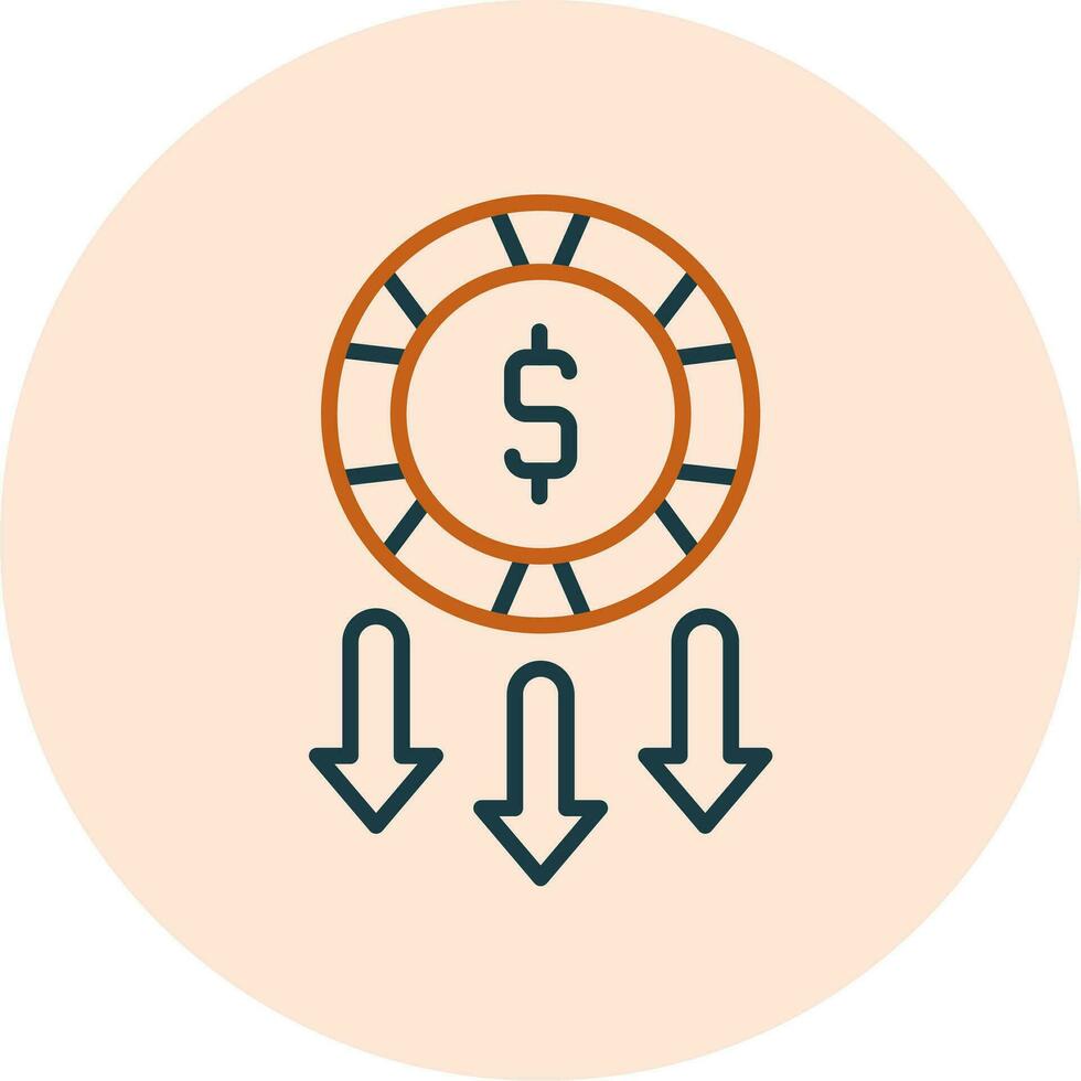 Decrease Vector Icon 31804194 Vector Art at Vecteezy