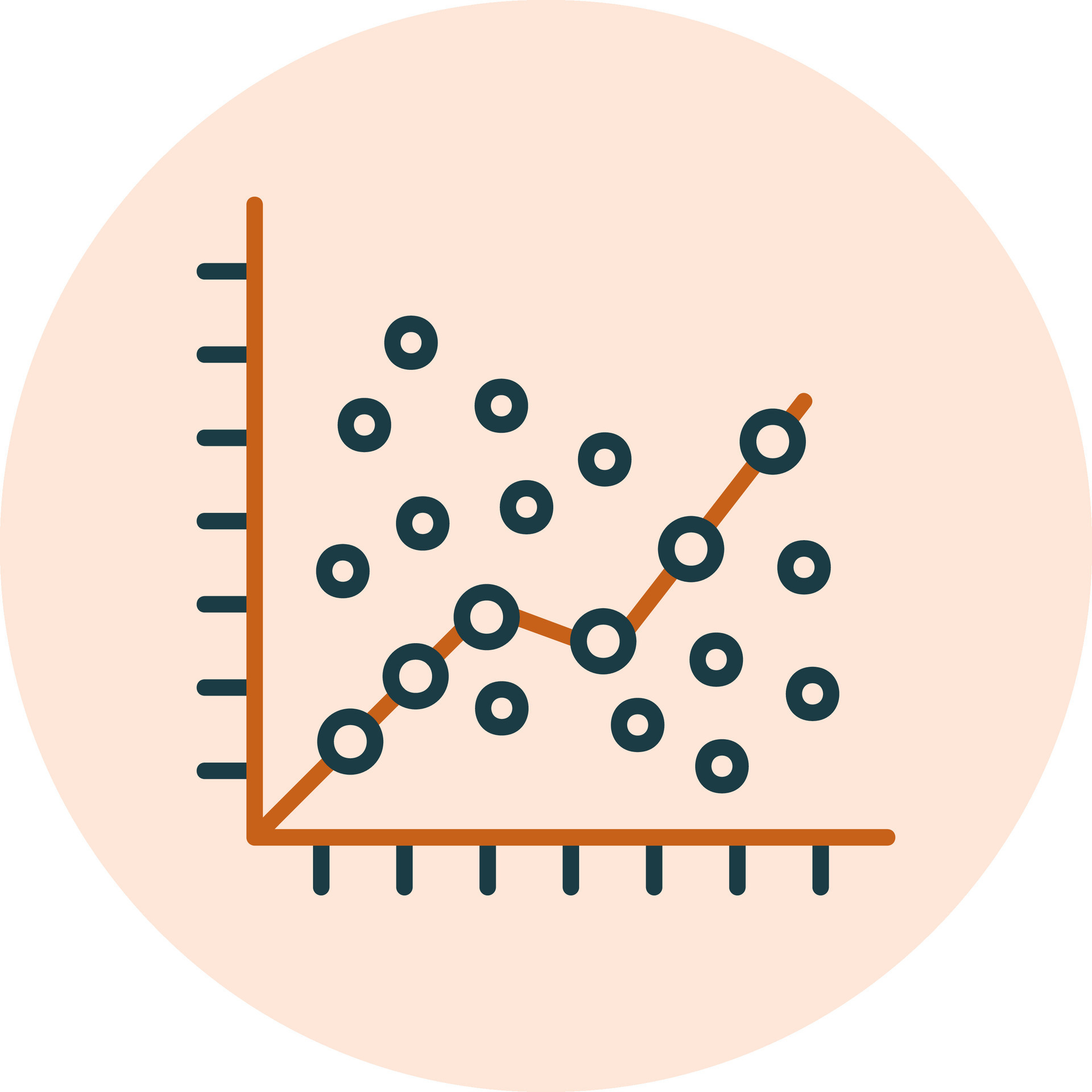 Linear Regression Vector Icon 31804440 Vector Art at Vecteezy Linear Regression Vector Icon 31804440 Vector Art at Vecteezy