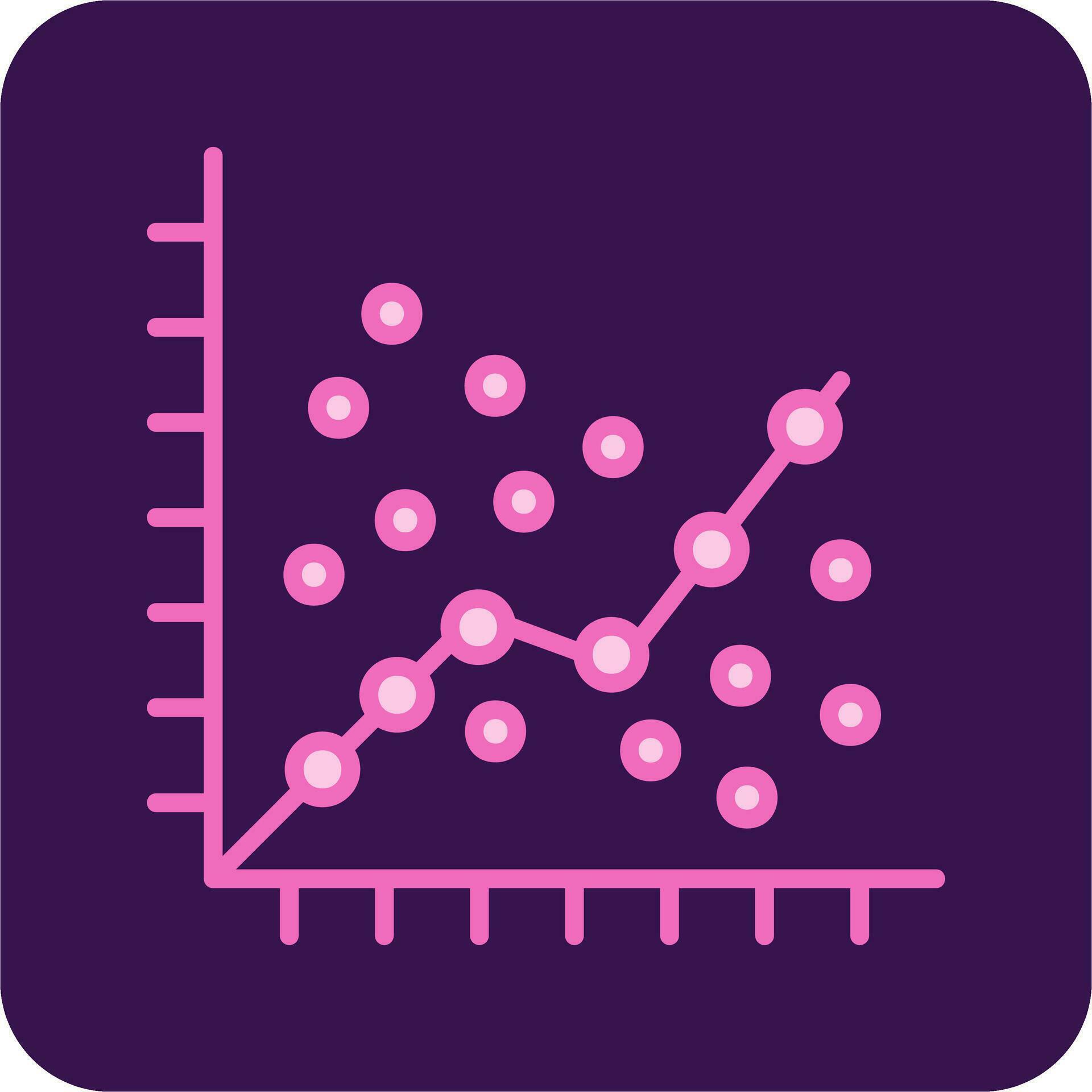 Linear Regression Vector Icon 31807149 Vector Art at Vecteezy