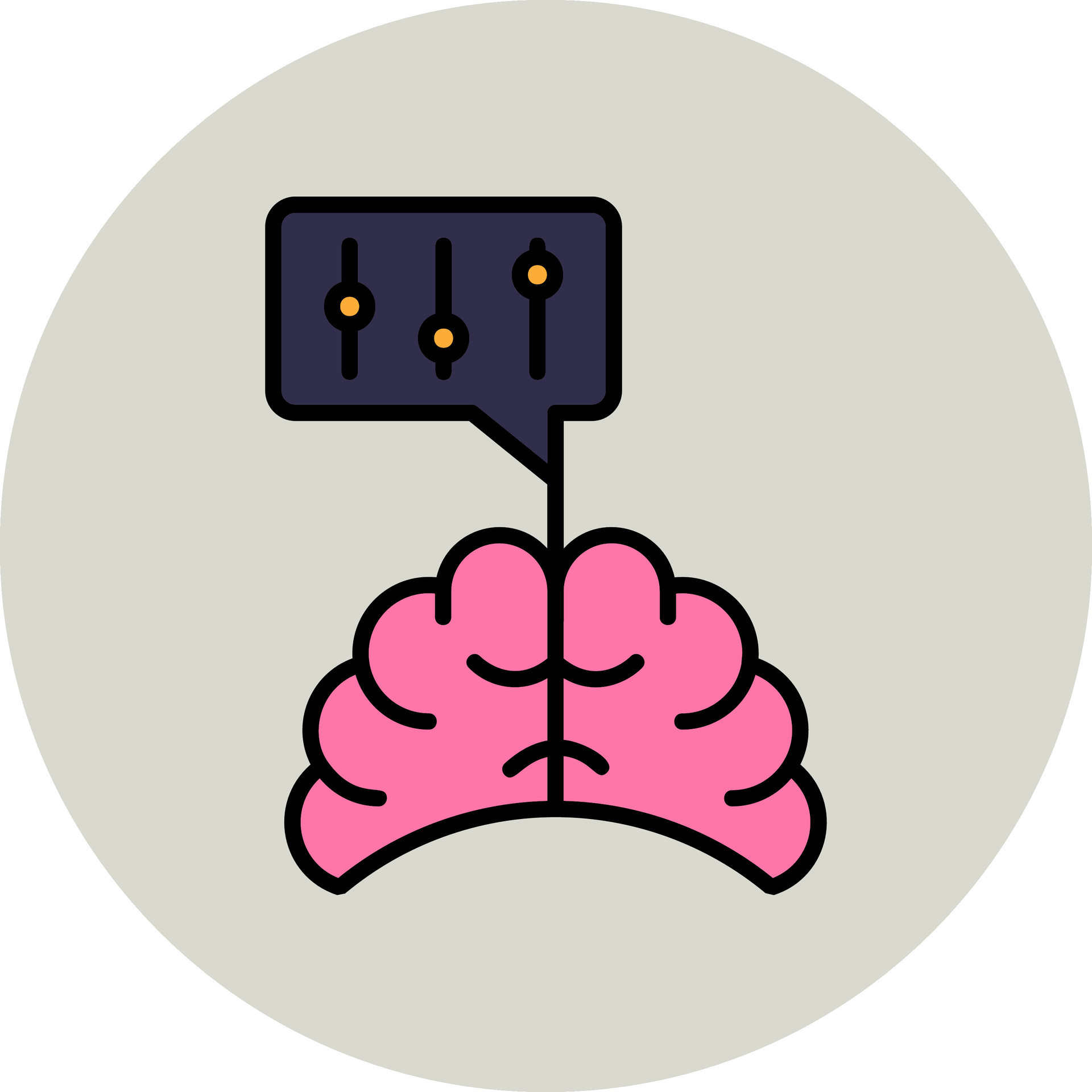 Mind Control Vector Icon 31810753 Vector Art At Vecteezy