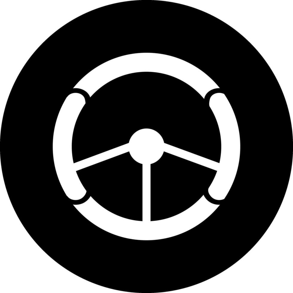 Steering Wheel Vector Icon 31819946 Vector Art at Vecteezy