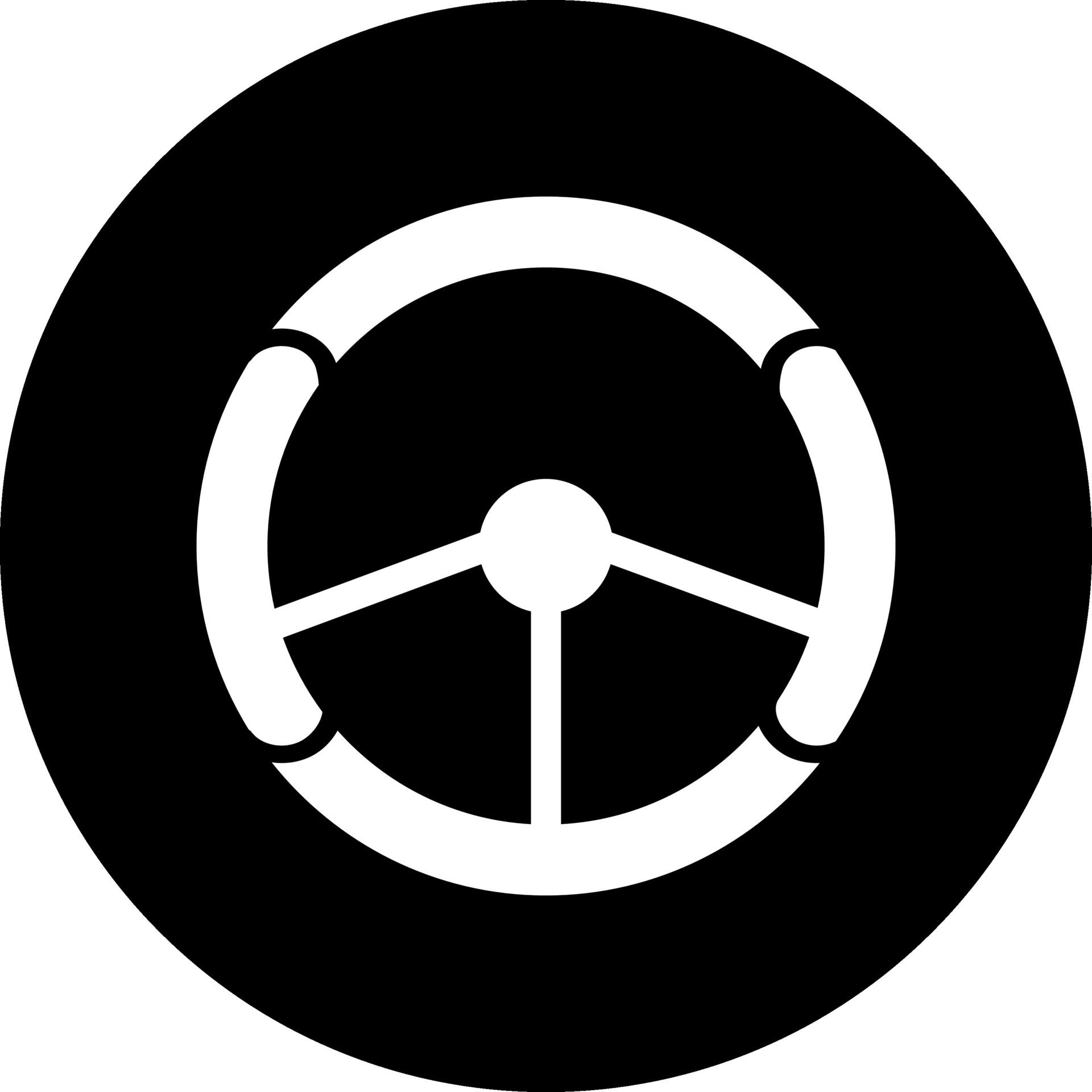 Steering Wheel Vector Icon 31819946 Vector Art at Vecteezy