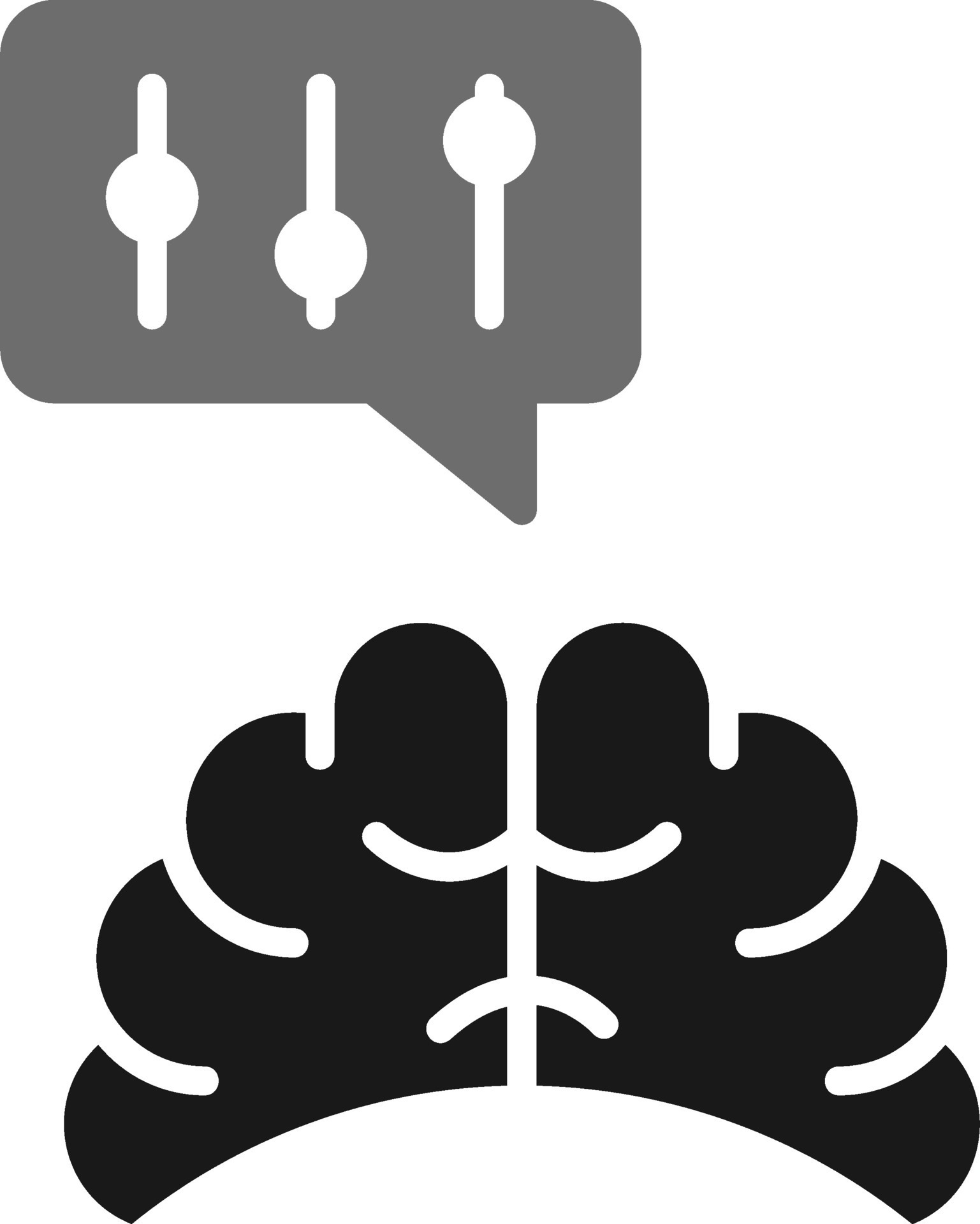 Mind Control Vector Icon 31822015 Vector Art At Vecteezy