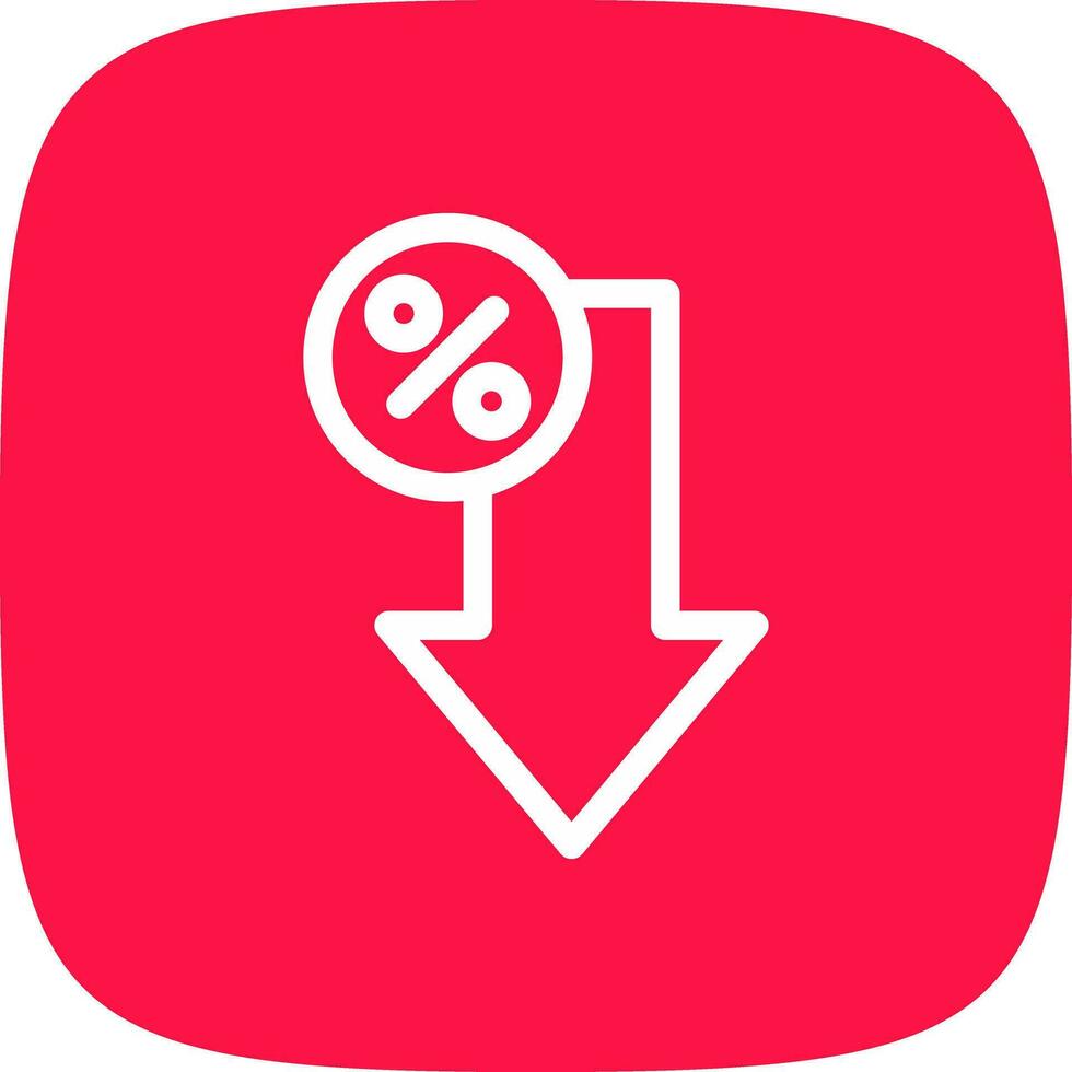 Decrease Creative Icon Design 31825065 Vector Art at Vecteezy