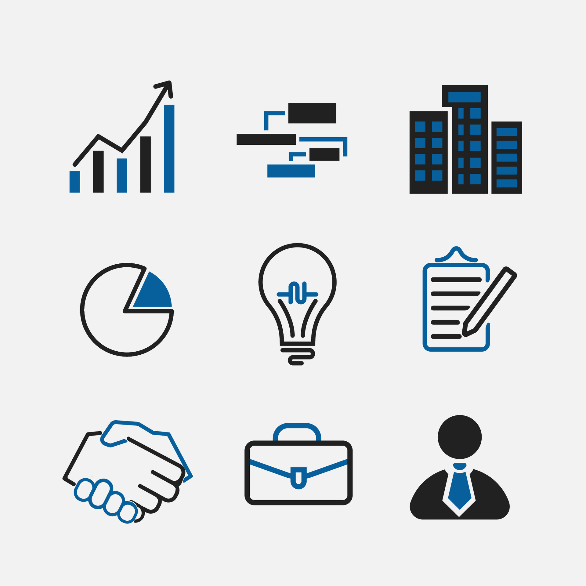 Business icon png 31858235 Vector Art at Vecteezy