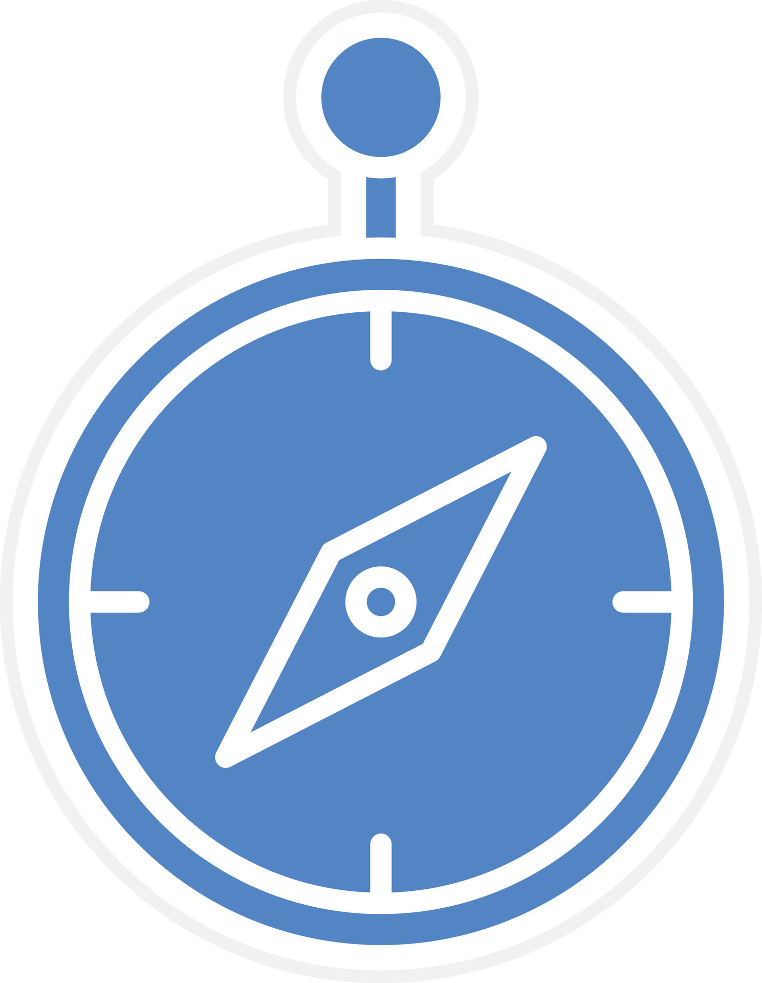 Army Compass Vector Icon 31877615 Vector Art At Vecteezy