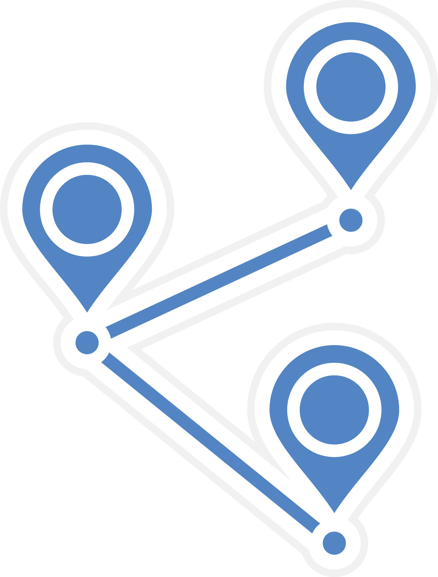 Route Map Vector Icon 31879531 Vector Art at Vecteezy