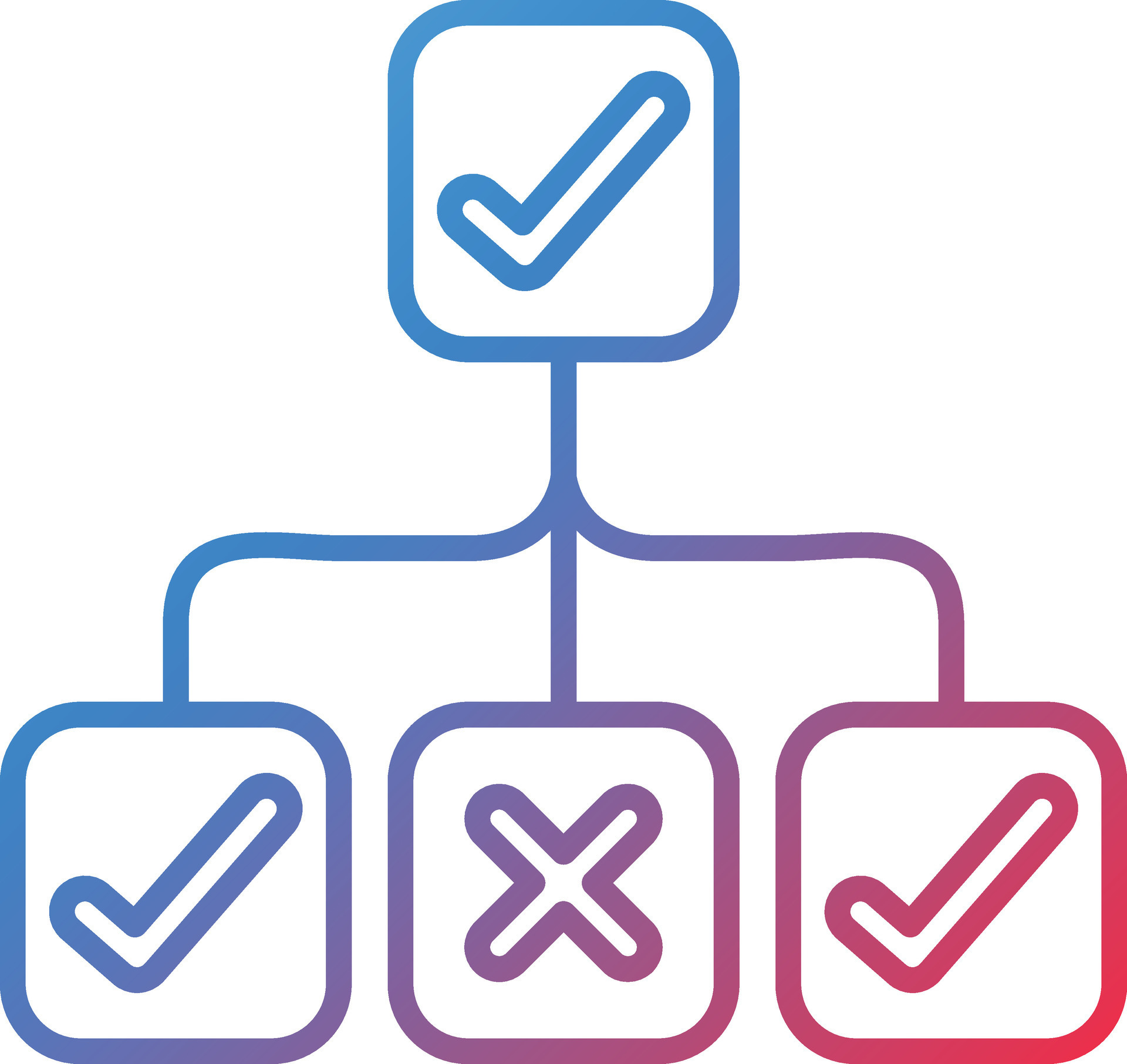 Decision Tree Vector Icon 31885983 Vector Art At Vecteezy