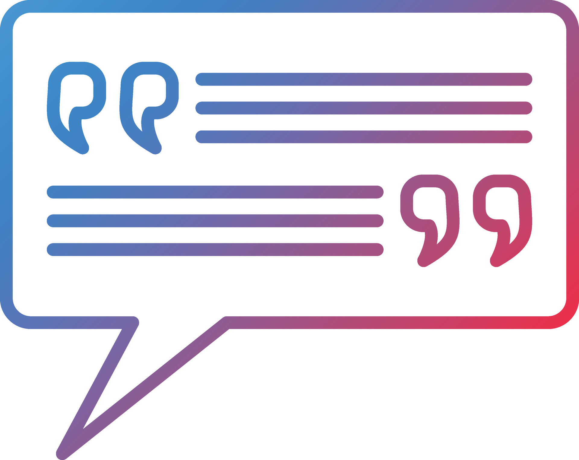 Citation Vector Icon 31886812 Vector Art at Vecteezy