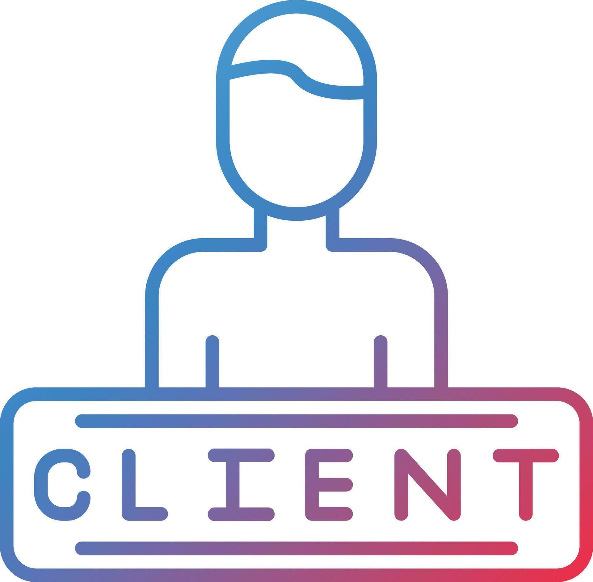 Client Vector Icon 31889048 Vector Art at Vecteezy