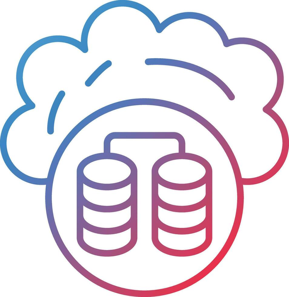 Cloud Database Vector Icon 31891256 Vector Art at Vecteezy