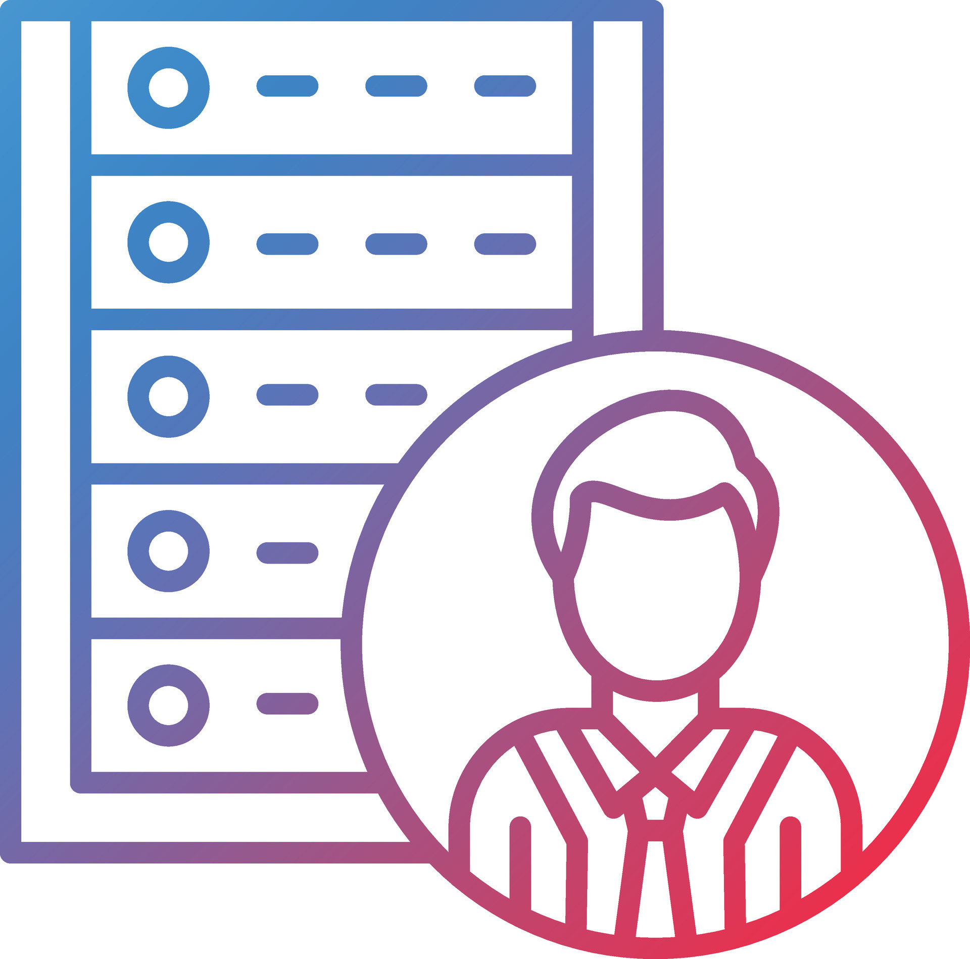 Server Client Vector Icon 31891346 Vector Art at Vecteezy