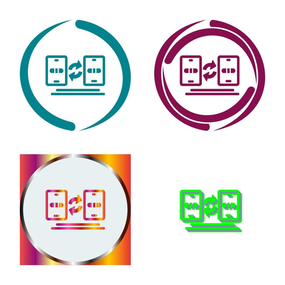 Data Transfer Vector Icon 31891587 Vector Art at Vecteezy