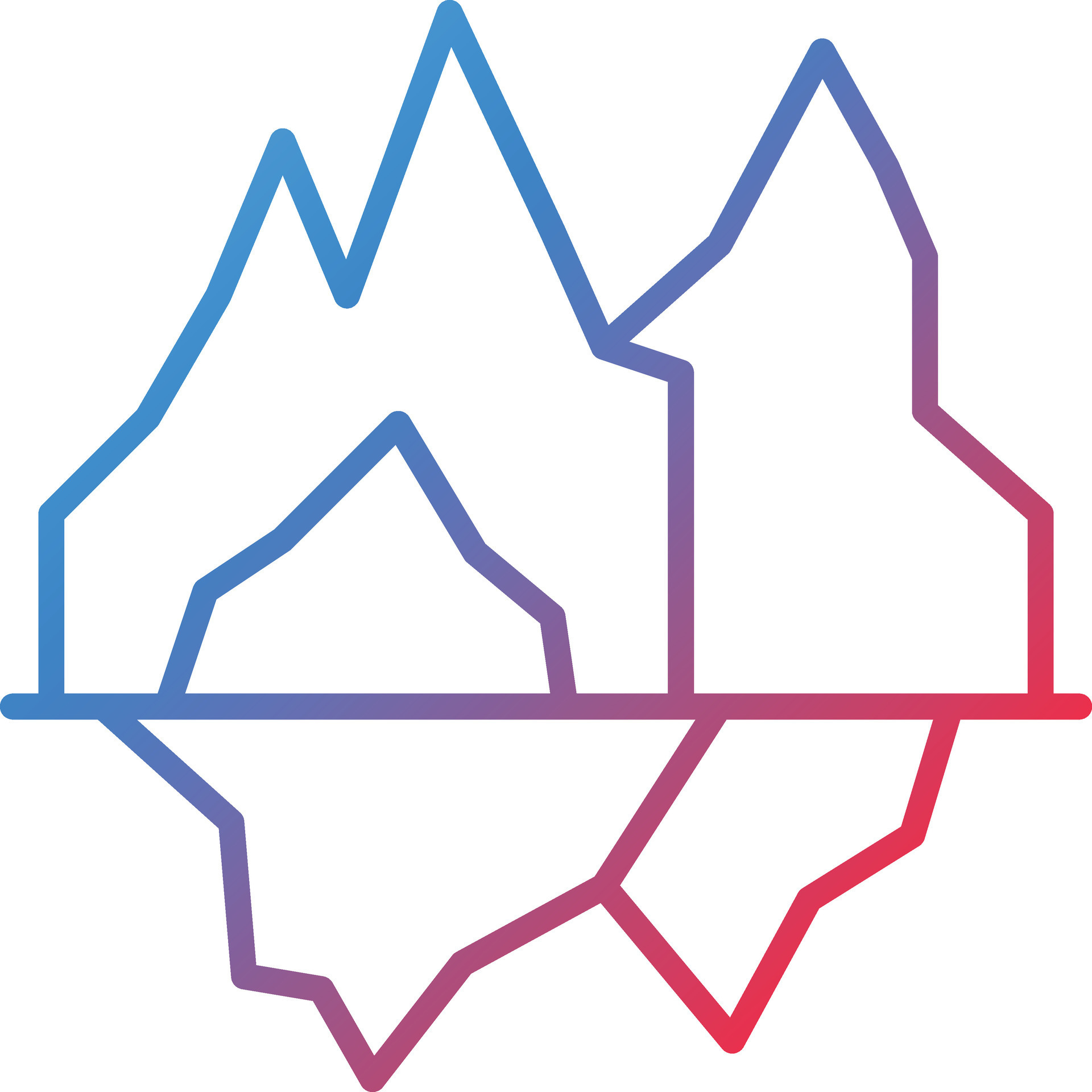 Glacier Vector Icon 31894138 Vector Art at Vecteezy